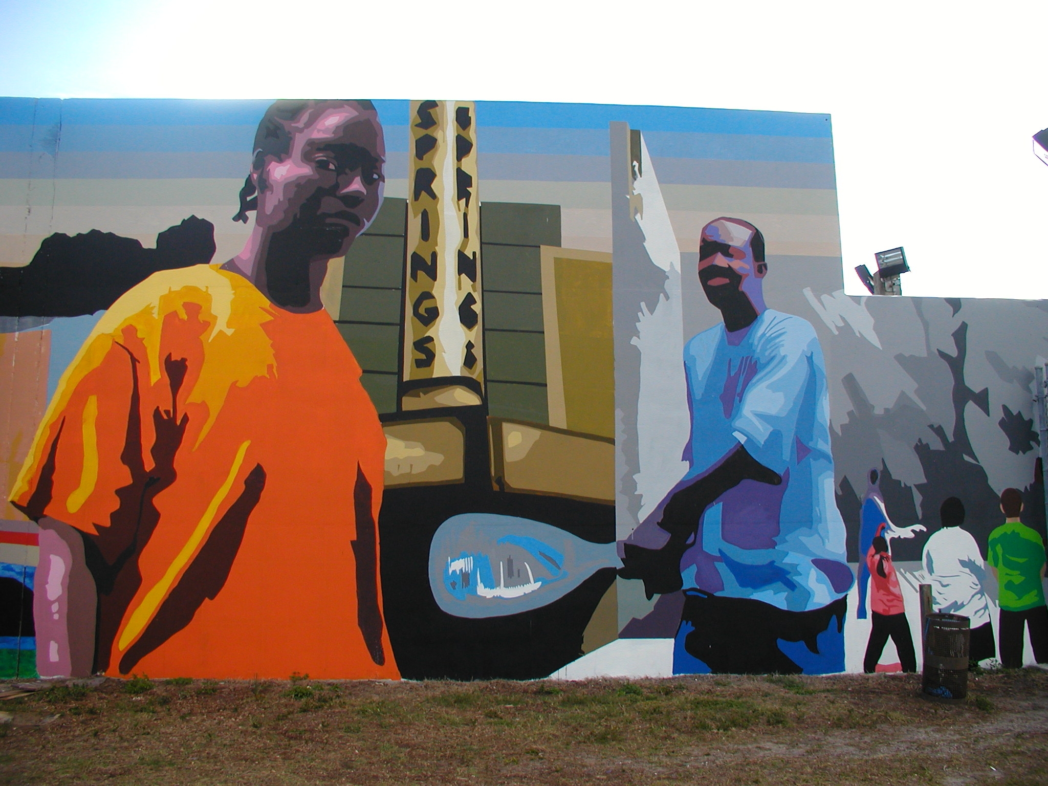 Rowlett Park Community Mural in Tampa, FL