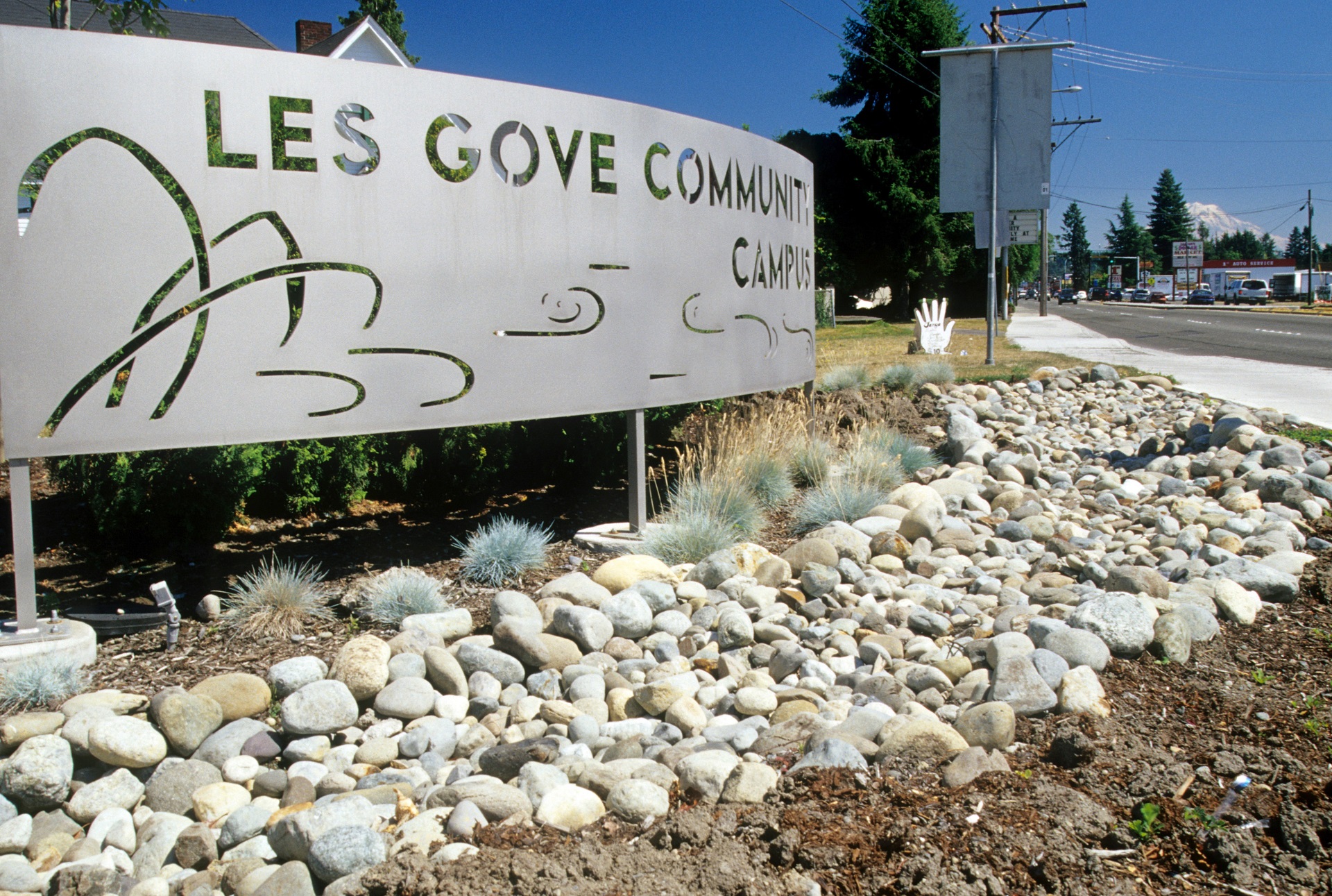 Les Gove Community Campus Sign in Auburn, WA