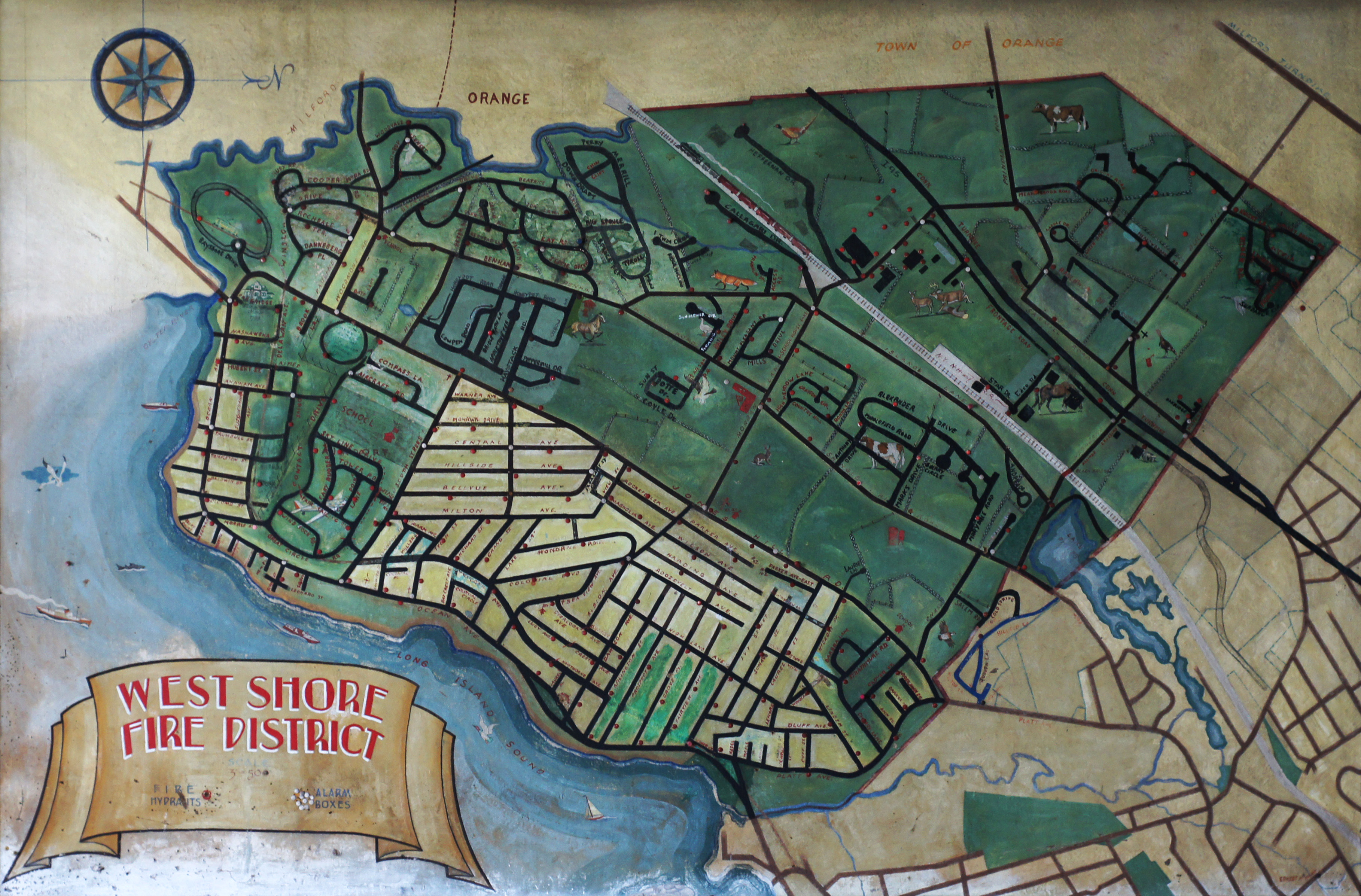 Map Of Myrtle Street West Haven