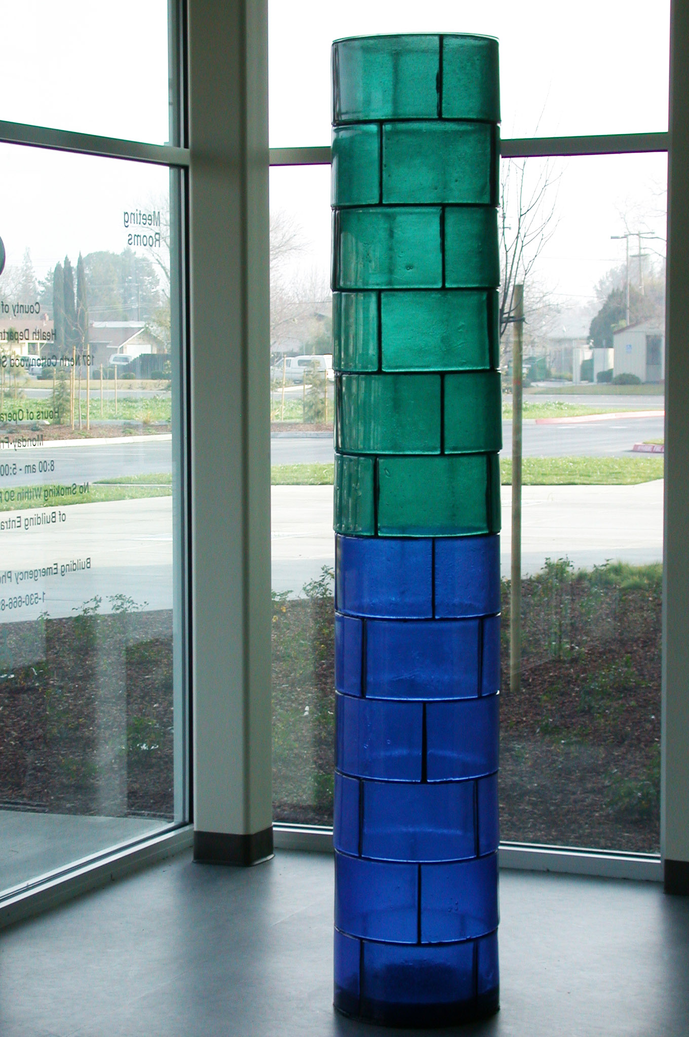 Glass Light Column in Woodland, CA