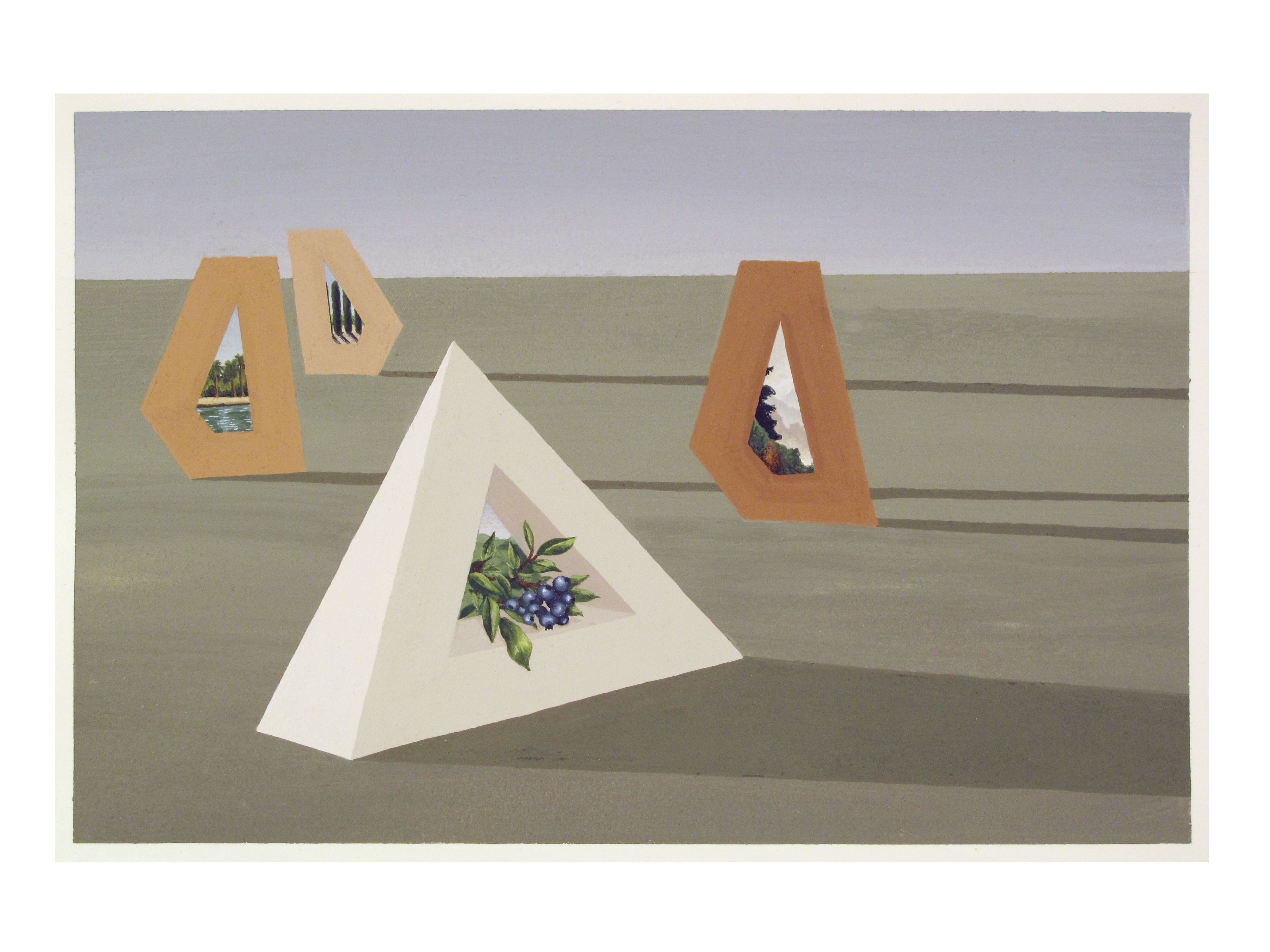 Polygons No. 5 (Oregon Blueberries) in Portland, OR
