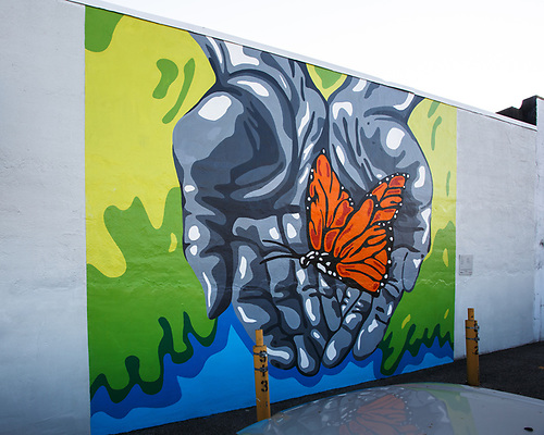 Awakening (The Hope Murals Project) in Philadelphia, PA