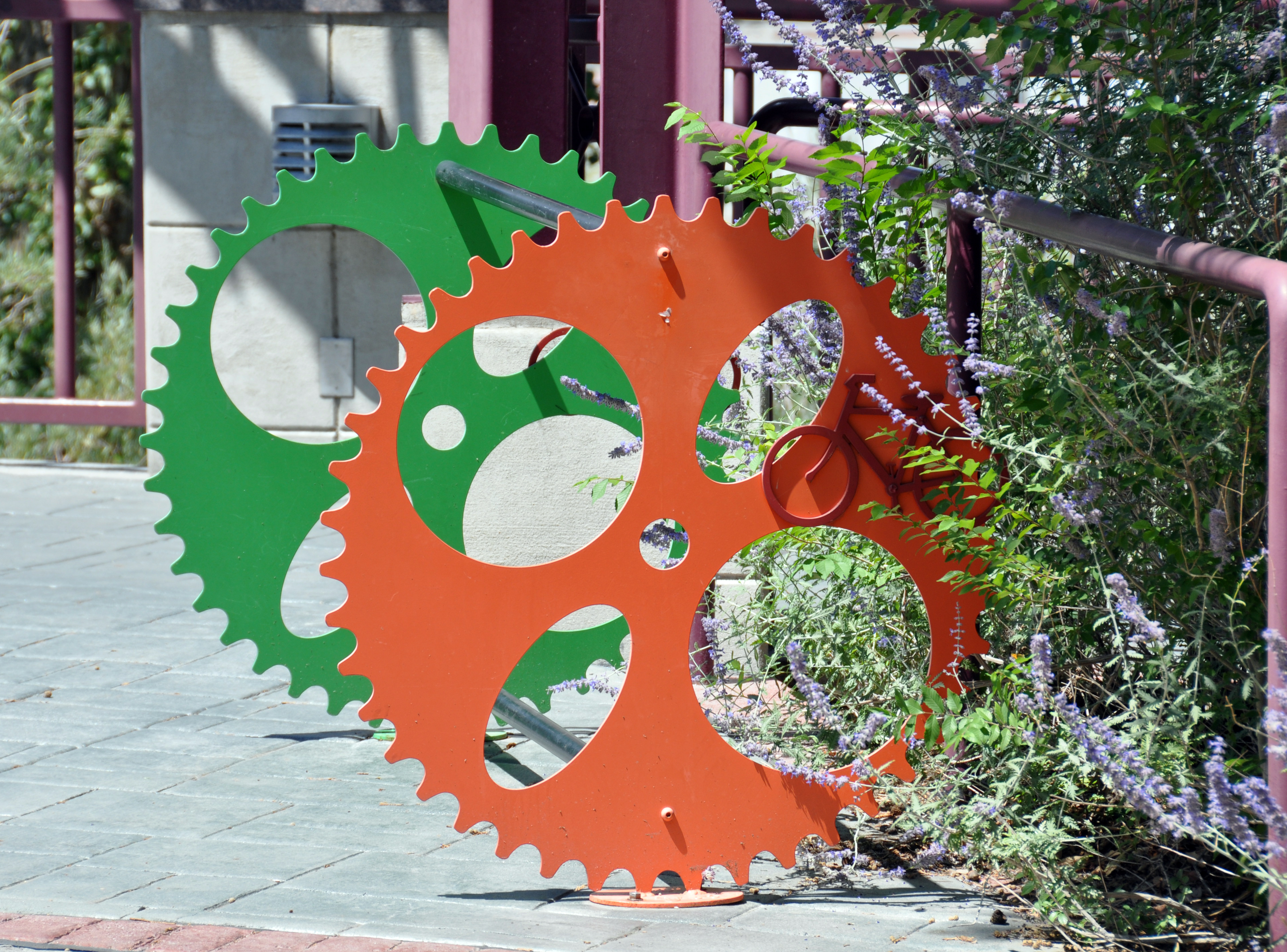 Cog Bike Rack (Riverwalk) in Reno, NV