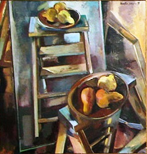 Bosc Pears in Peru, NE