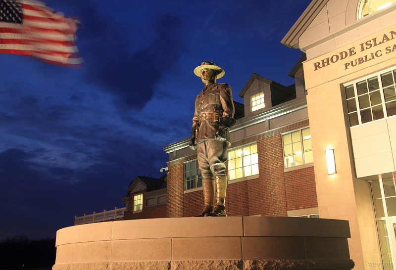 Monument To The Rhode Island State in North Scituate, RI