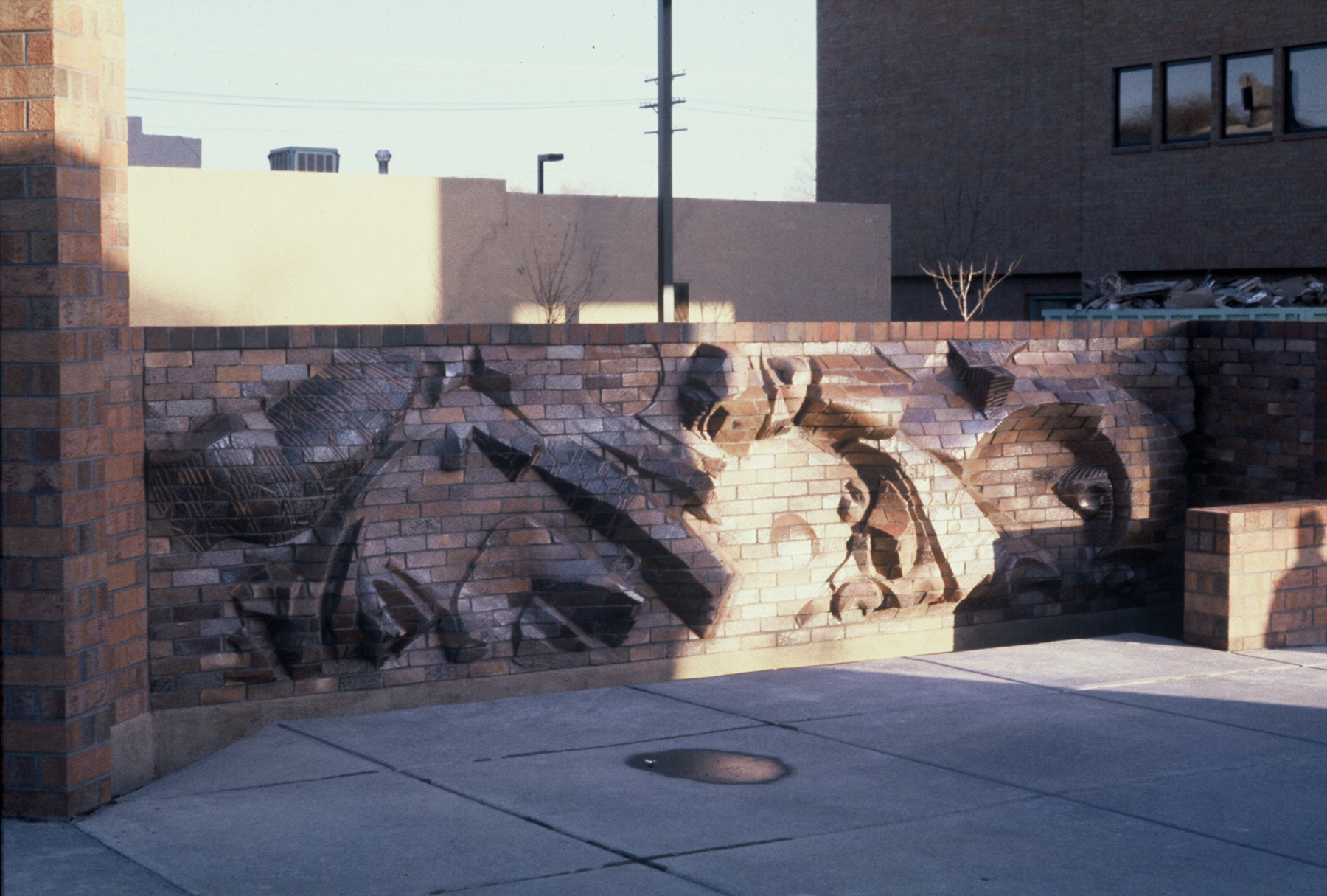 High Relief Brick Sculpture in Grand Junction, CO