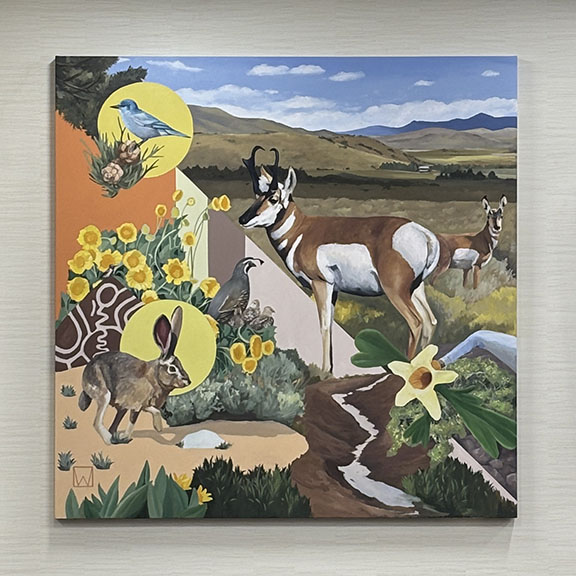 Community Engagement Room Triptych in Reno, NV