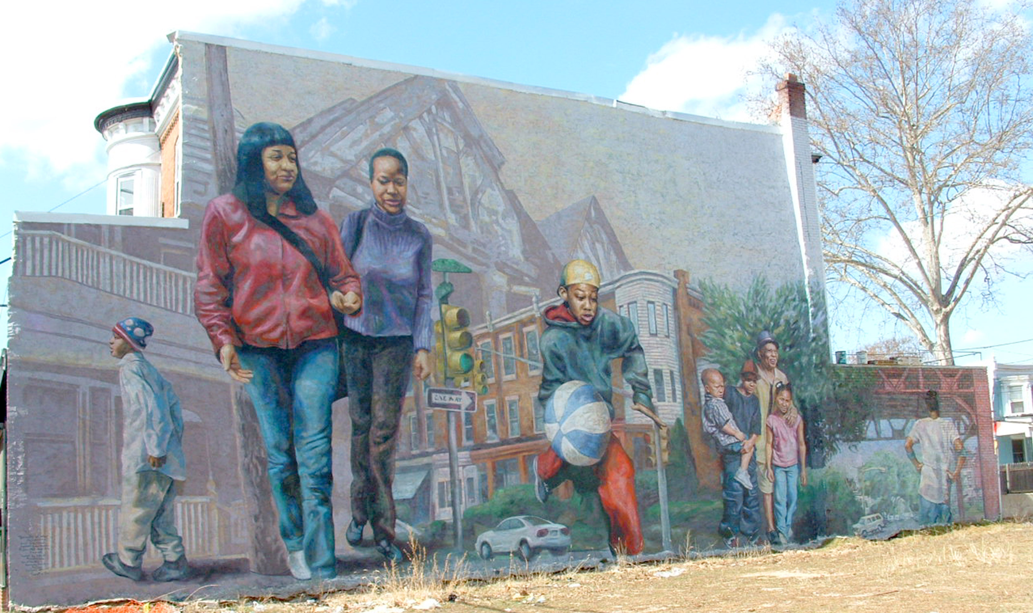 Streets of West Philadelphia in Philadelphia, PA