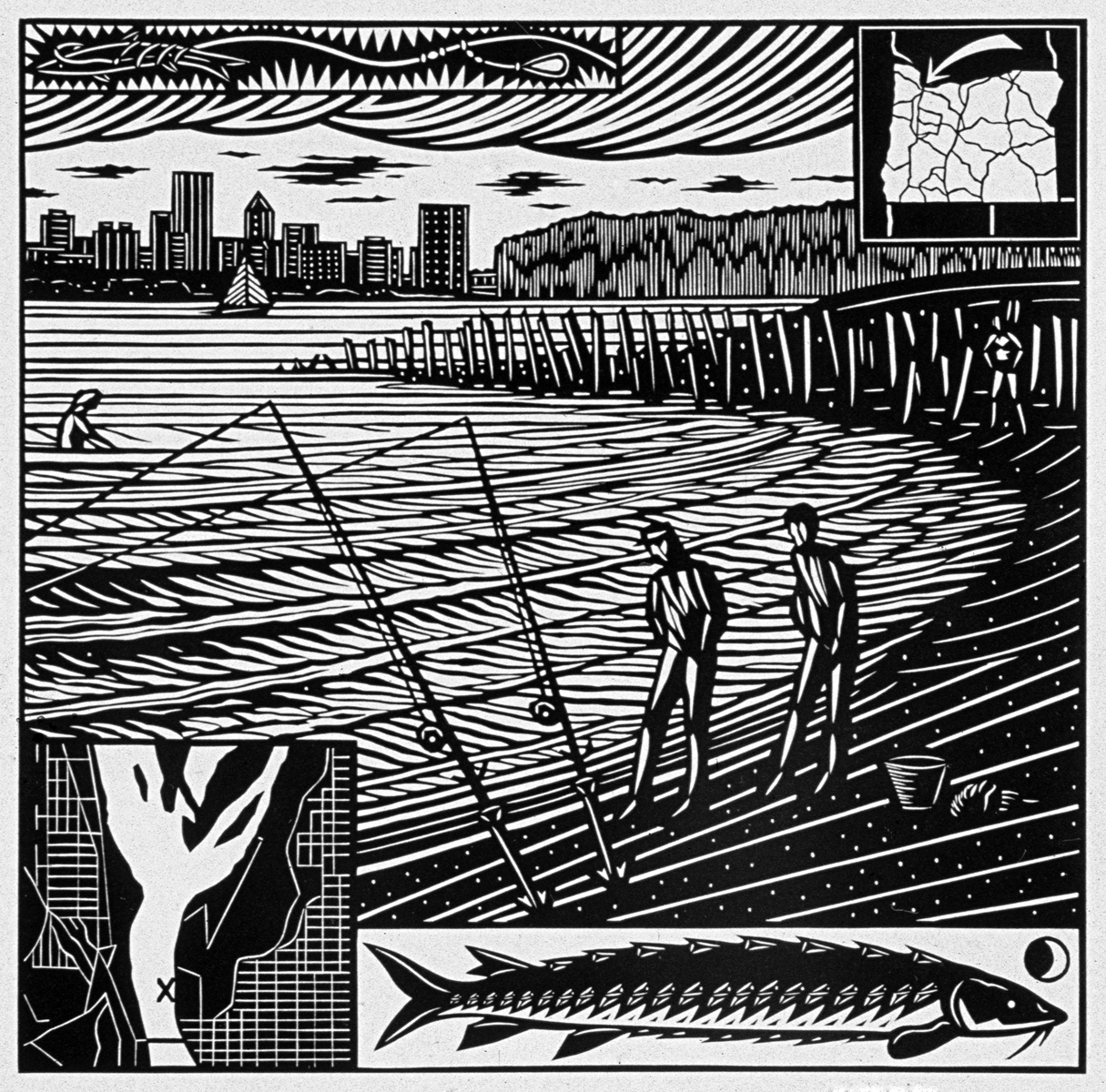 Willamette White Sturgeon in Portland, OR