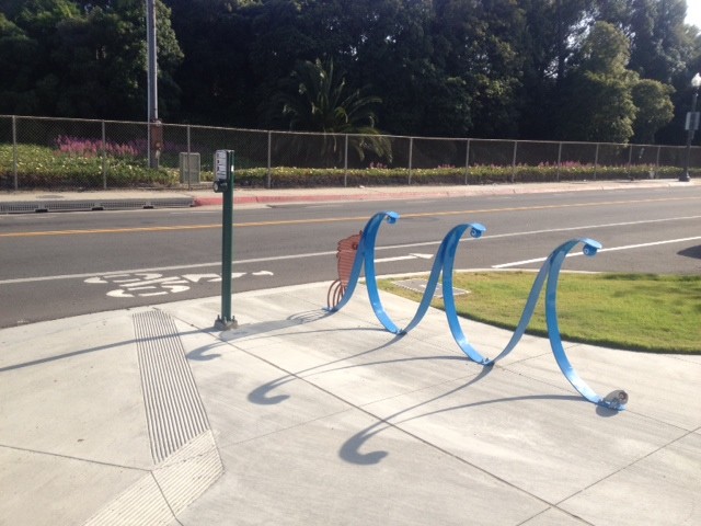 Ocean Bike Rack in Ventura, CA