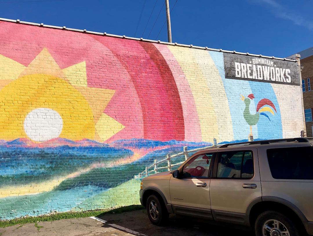 Birmingham Breadworks Mural in Birmingham, AL