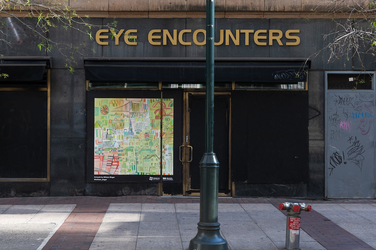 Center City Storefront Artwork in Philadelphia, PA