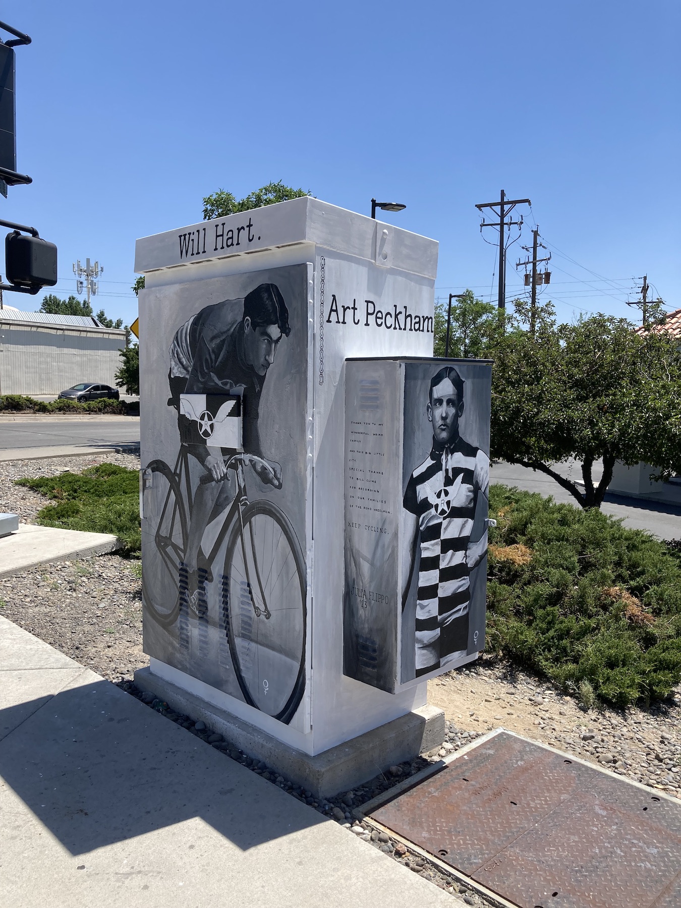 Julia Flippo Signal Box in Reno, NV