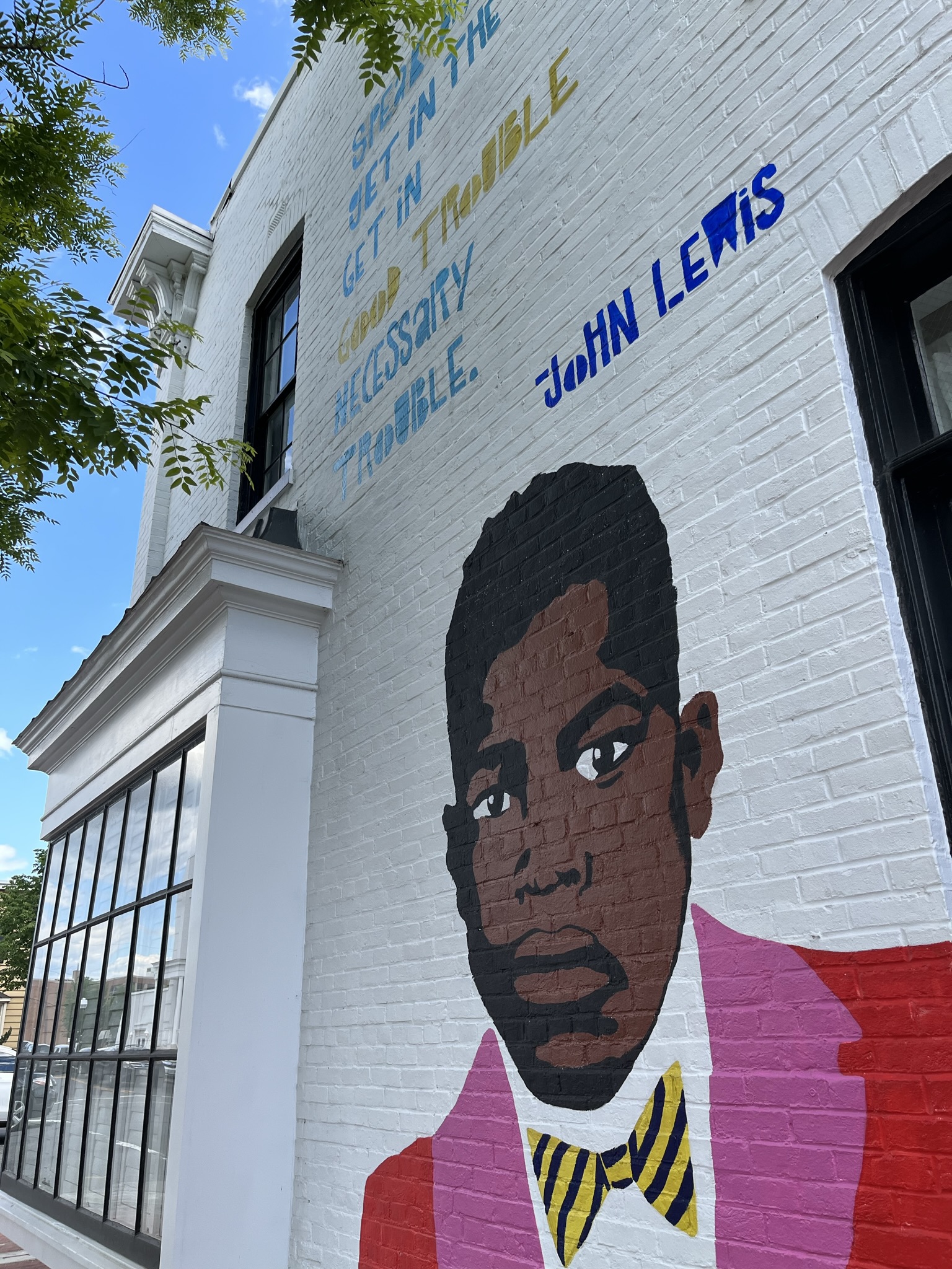 Linder Academy Murals in Alexandria, VA