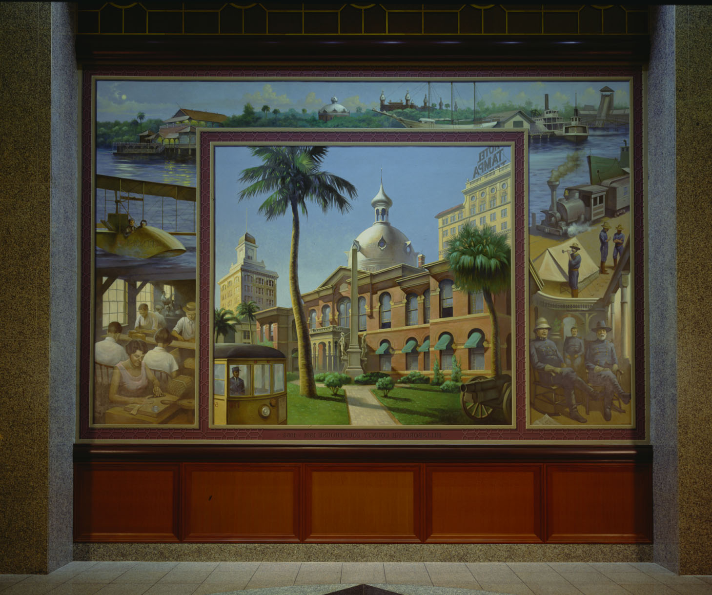 Richard Hass Murals in Tampa, FL