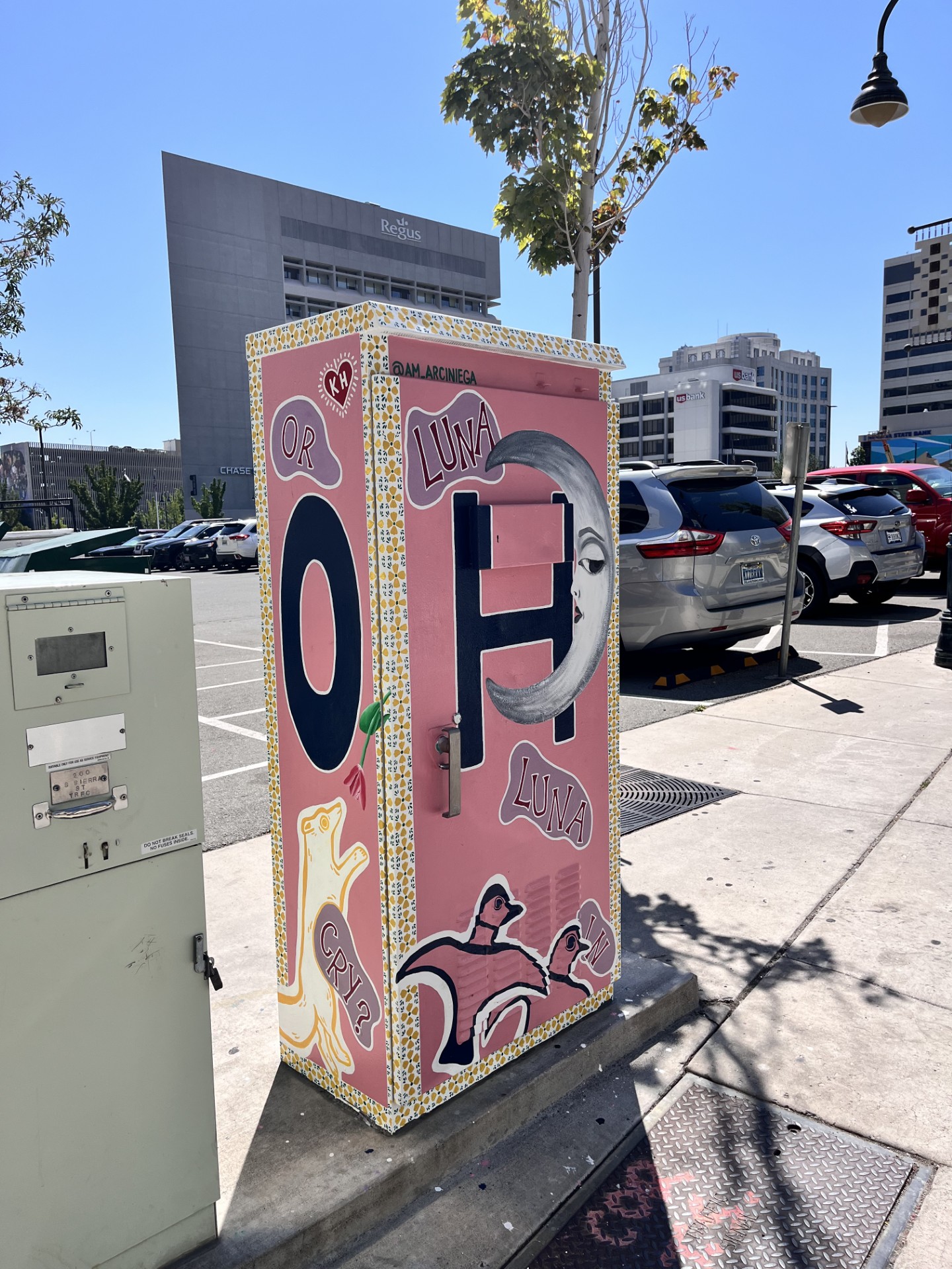 Alexandra Arciniega Signal Box in Reno, NV