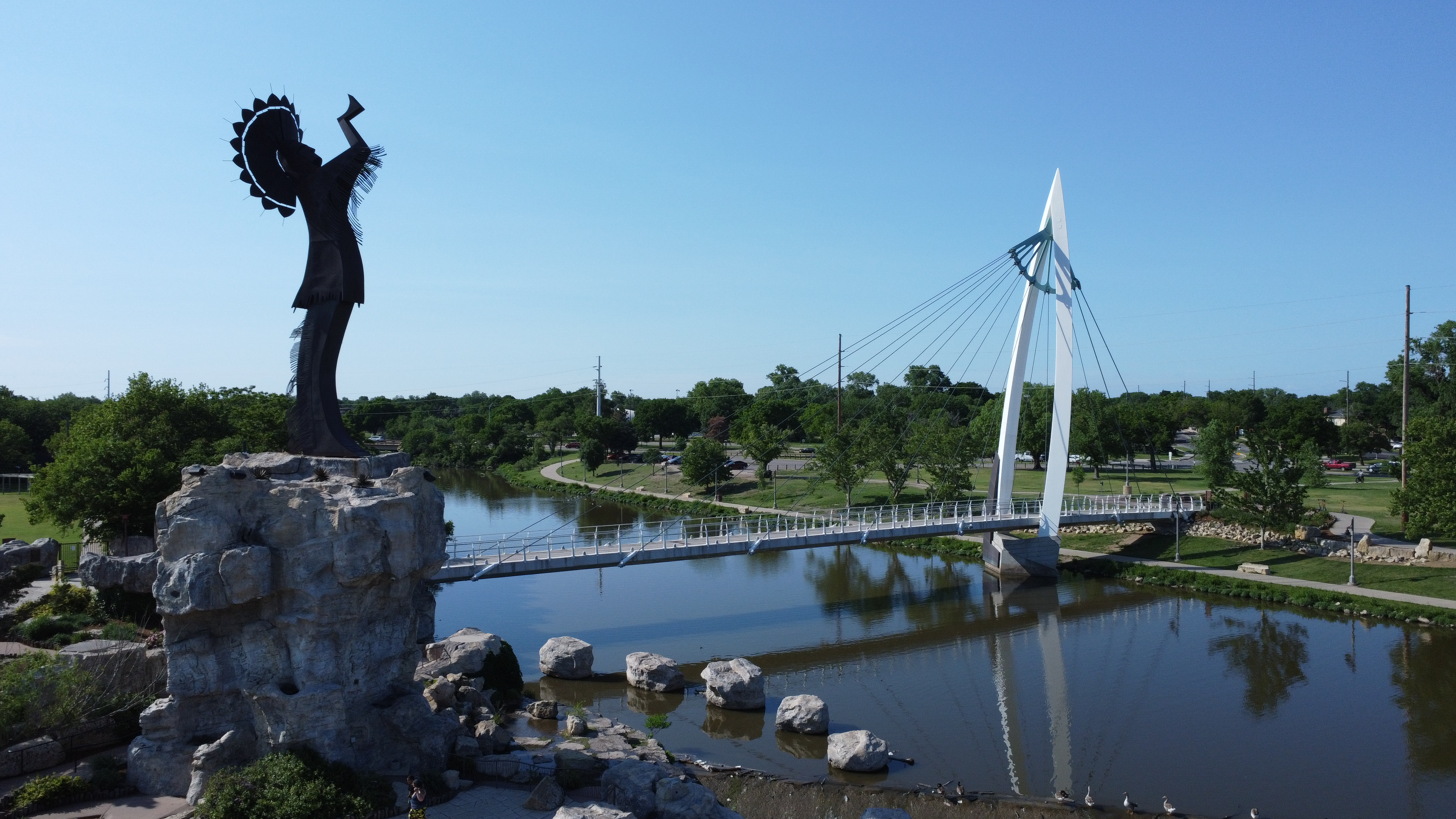 Keeper of the Plains in Wichita, KS