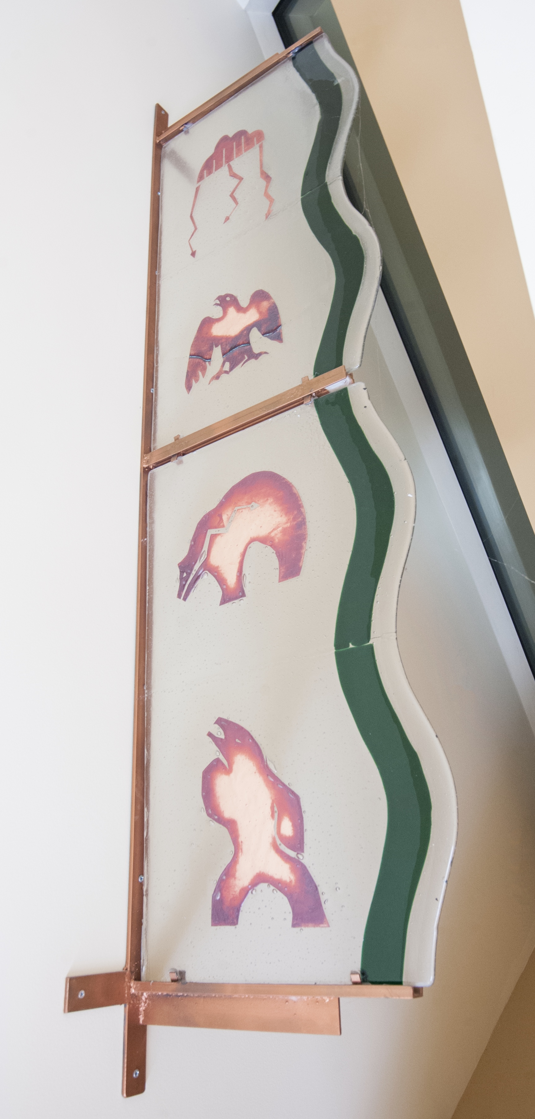 Light and Story Chambers [glass panels] in Portland, OR
