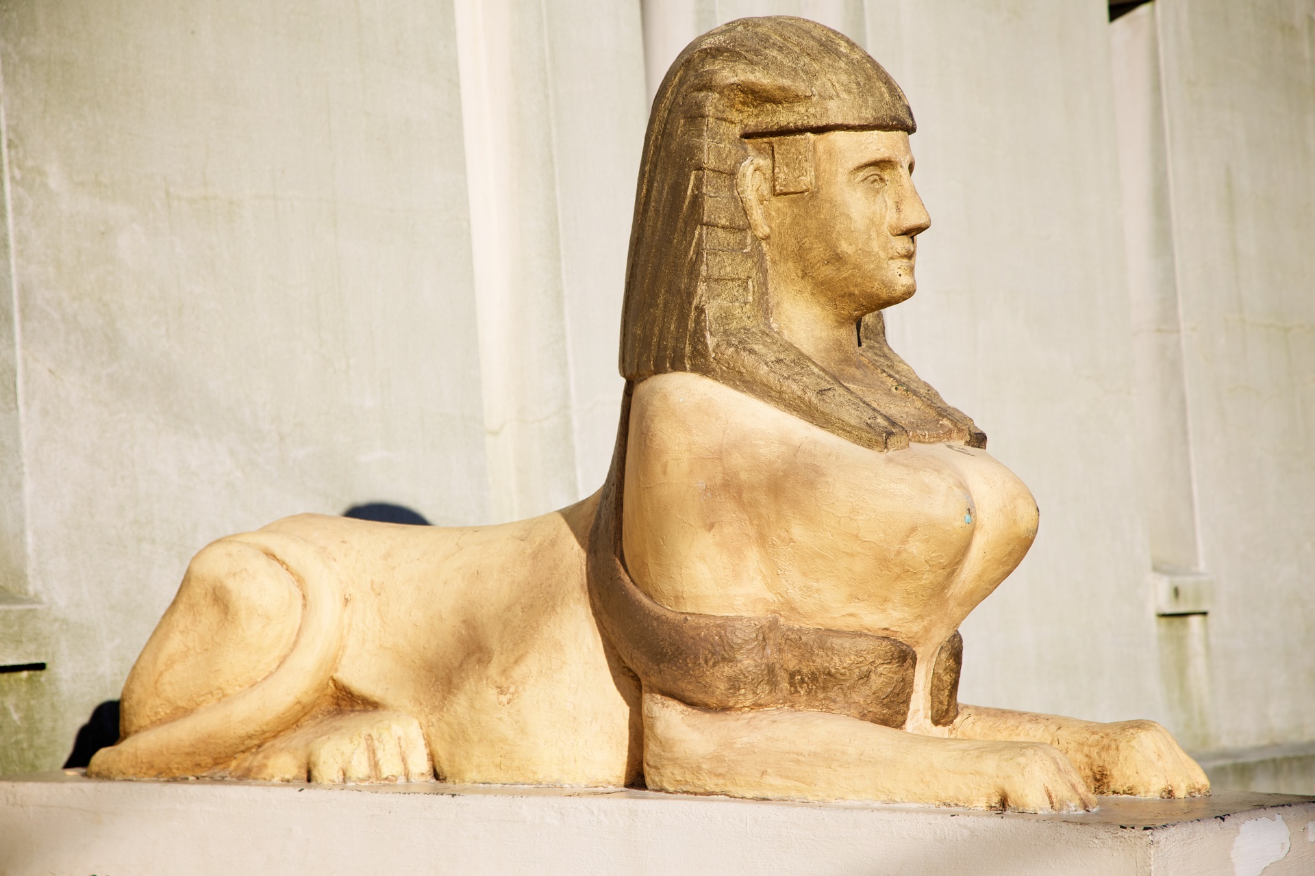 Sphinxes from the Scottish Rite Temple in Mobile, AL