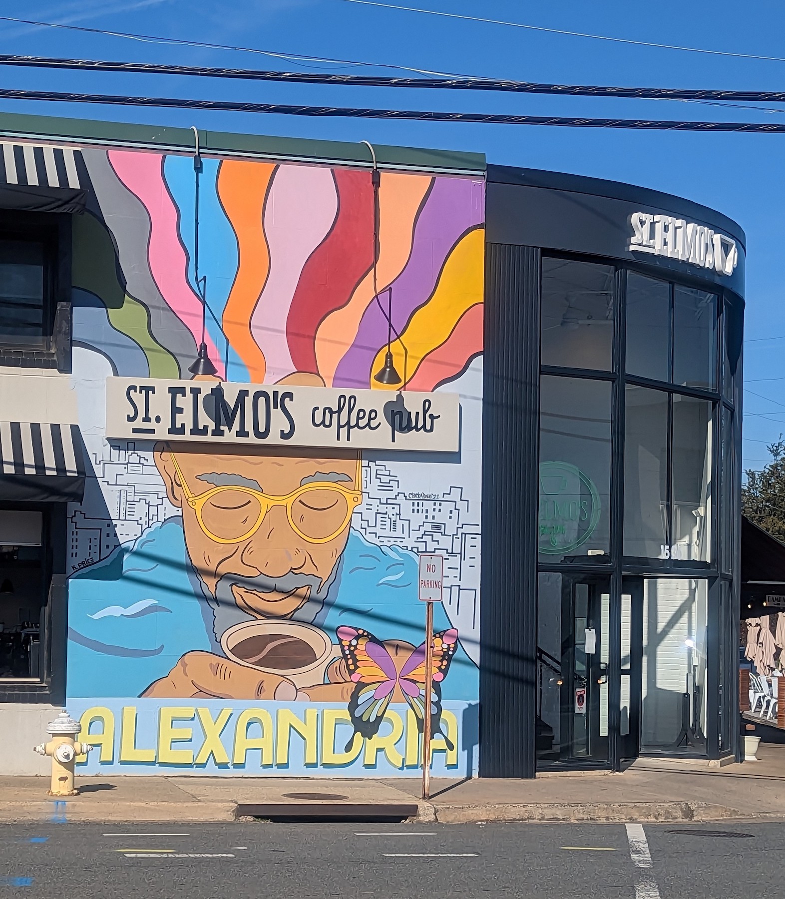 St. Elmo's Fairlington Mural in Alexandria, VA