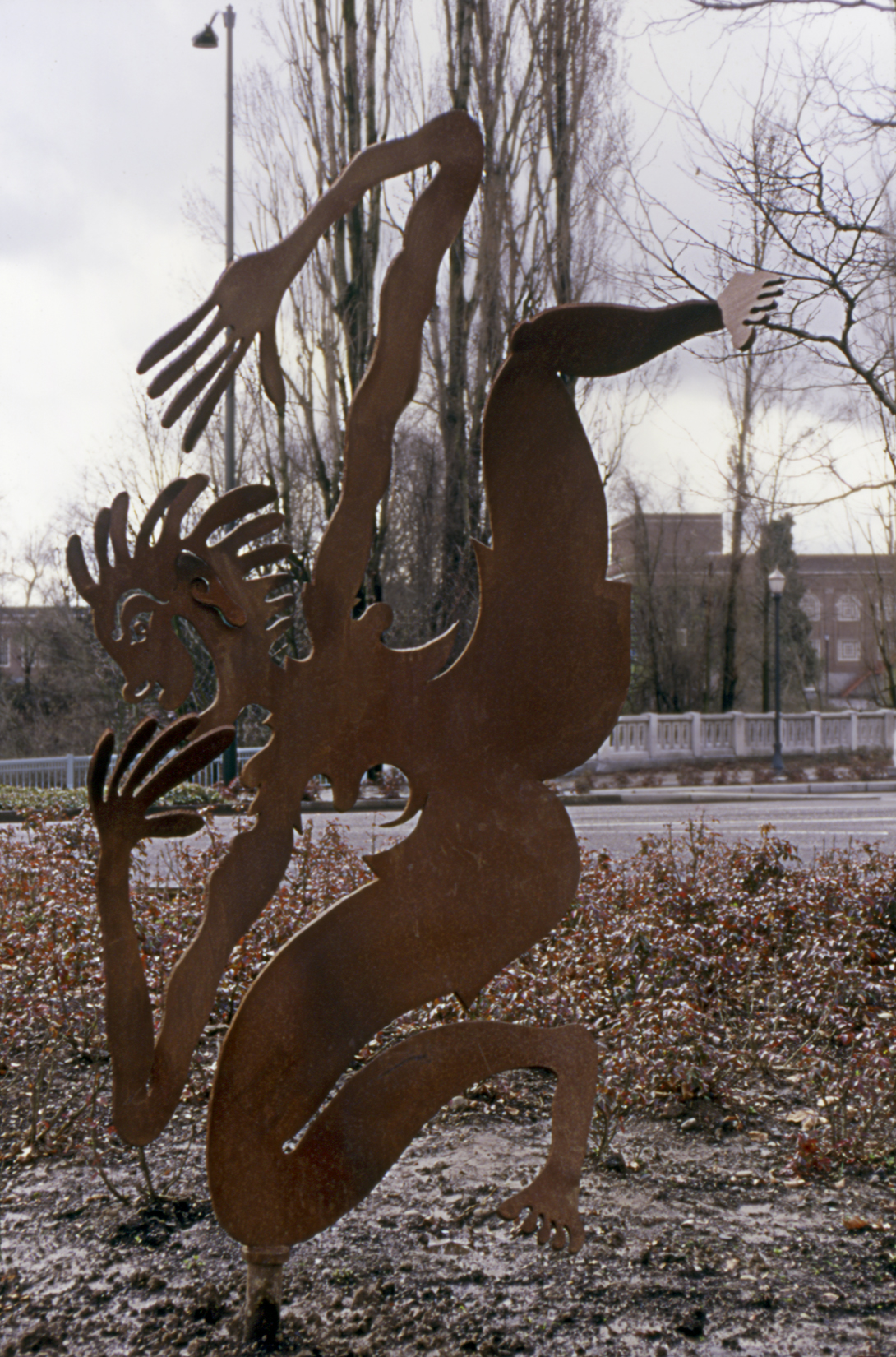 Three Figures in Portland, OR