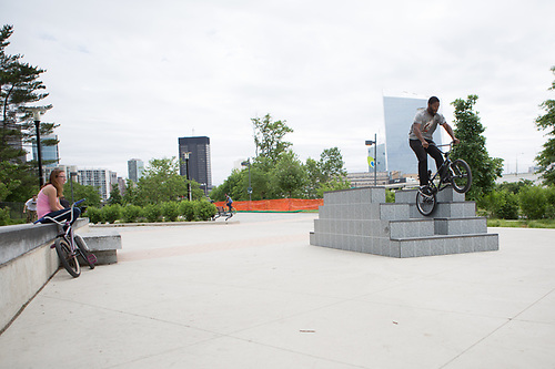 Steps and Pyramid in Philadelphia, PA