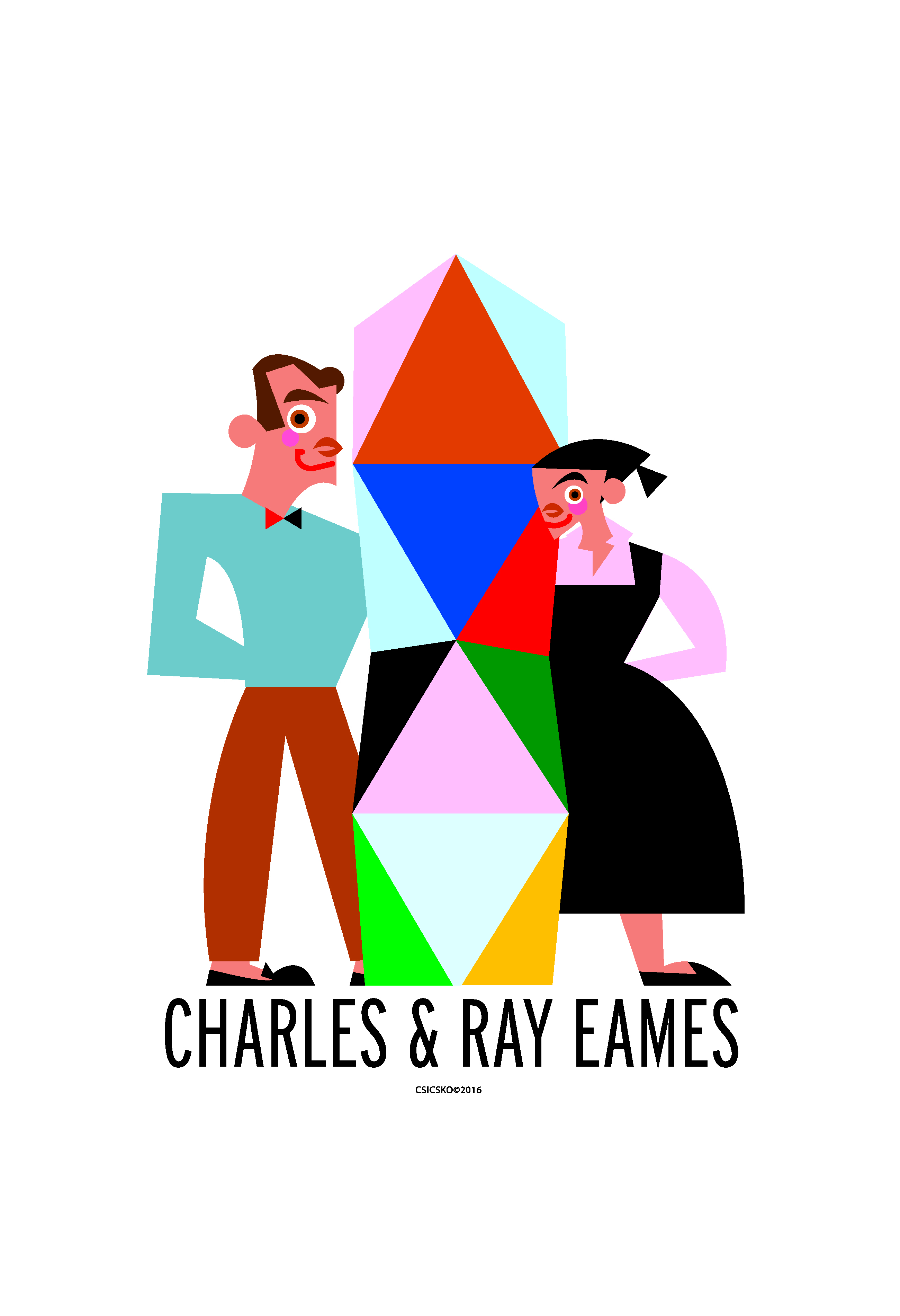Charles And Ray Eames Graphic Design
