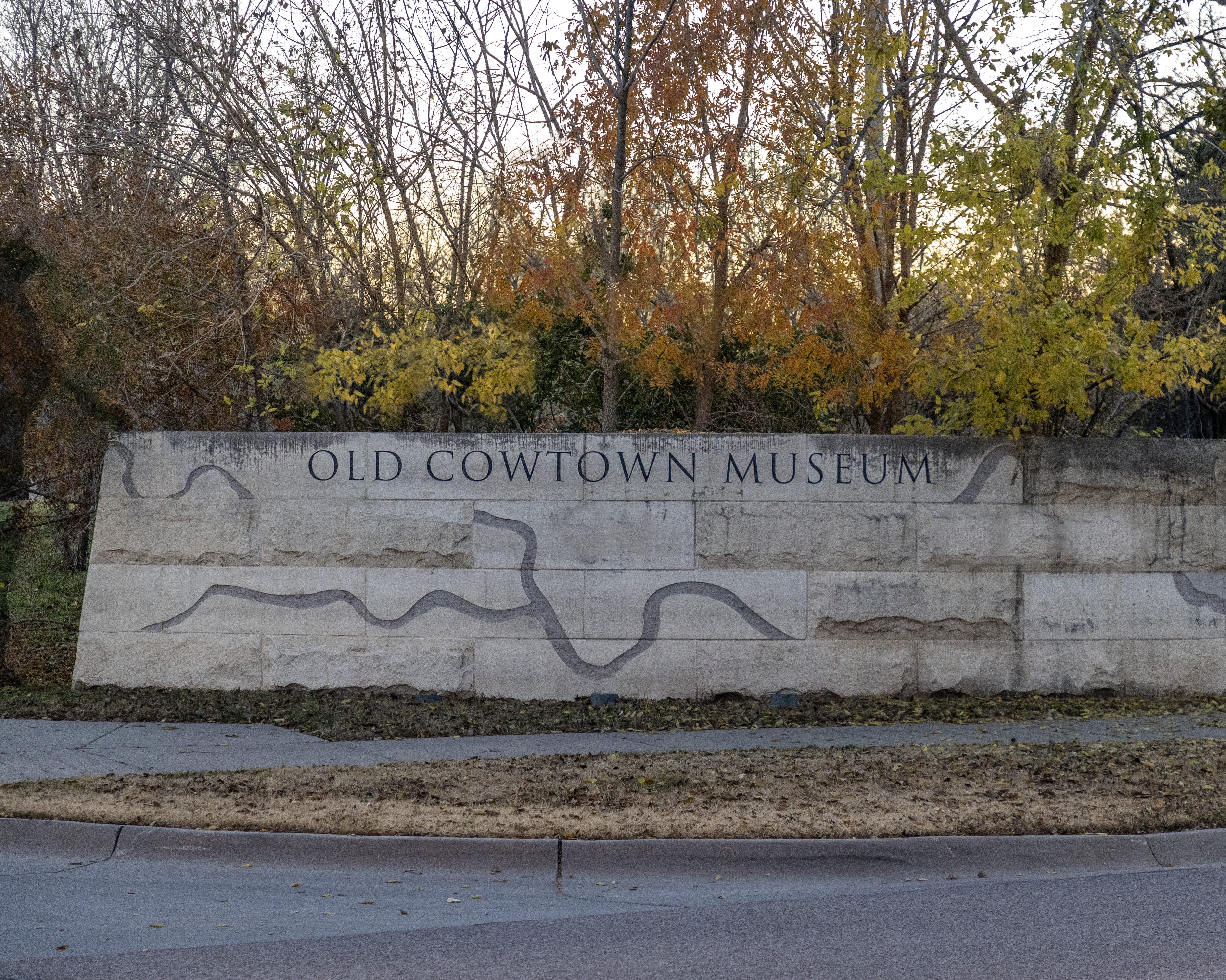 Museums on the River wall Old Cowtown Museum in Wichita, KS