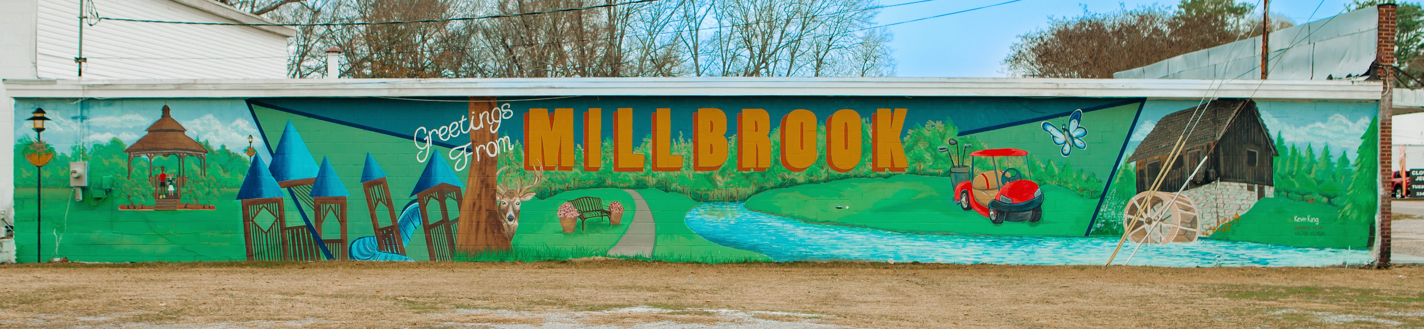 Greeting from Millbrook in Millbrook, AL