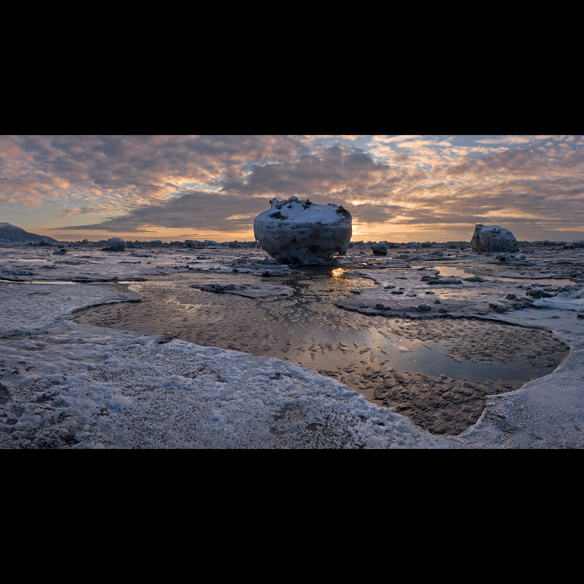 Glacial Silt, Stream and Matanuska Glacier, in Anchorage, AK