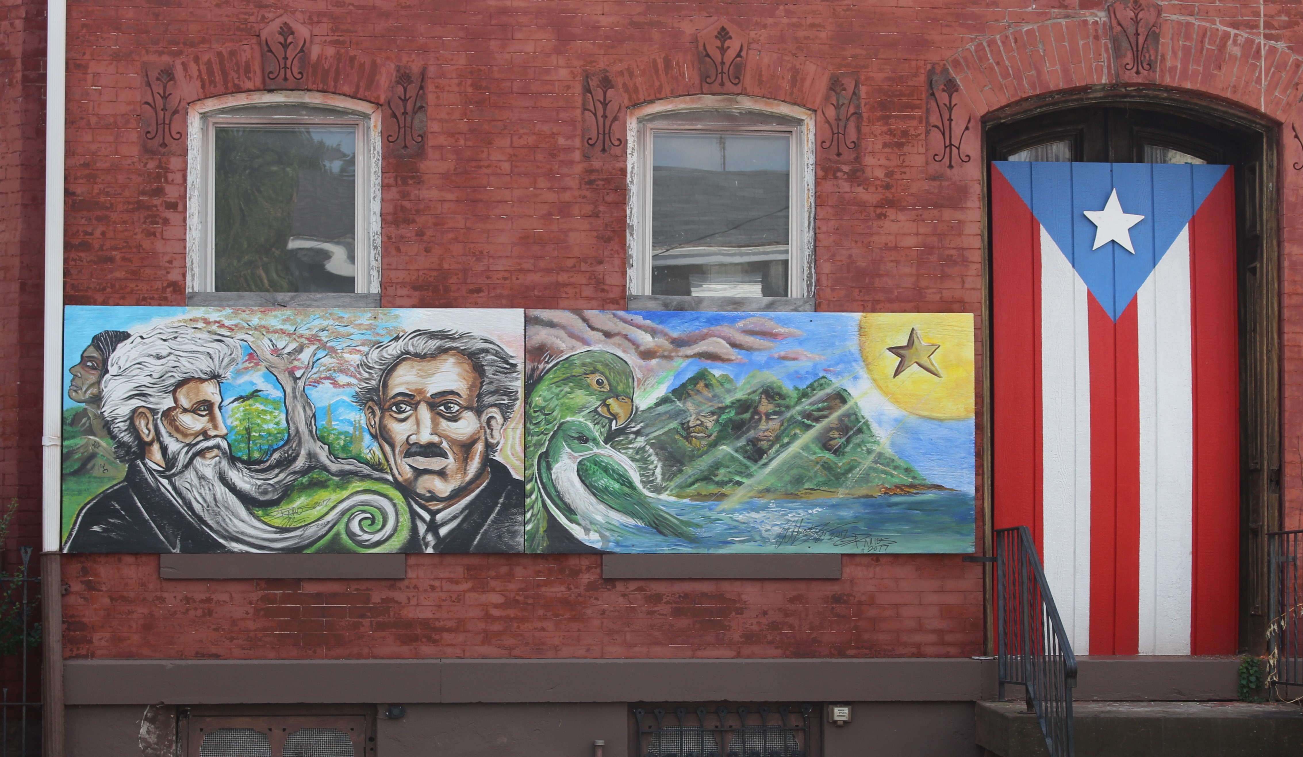 Puerto Rican Heritage Murals in Trenton, NJ