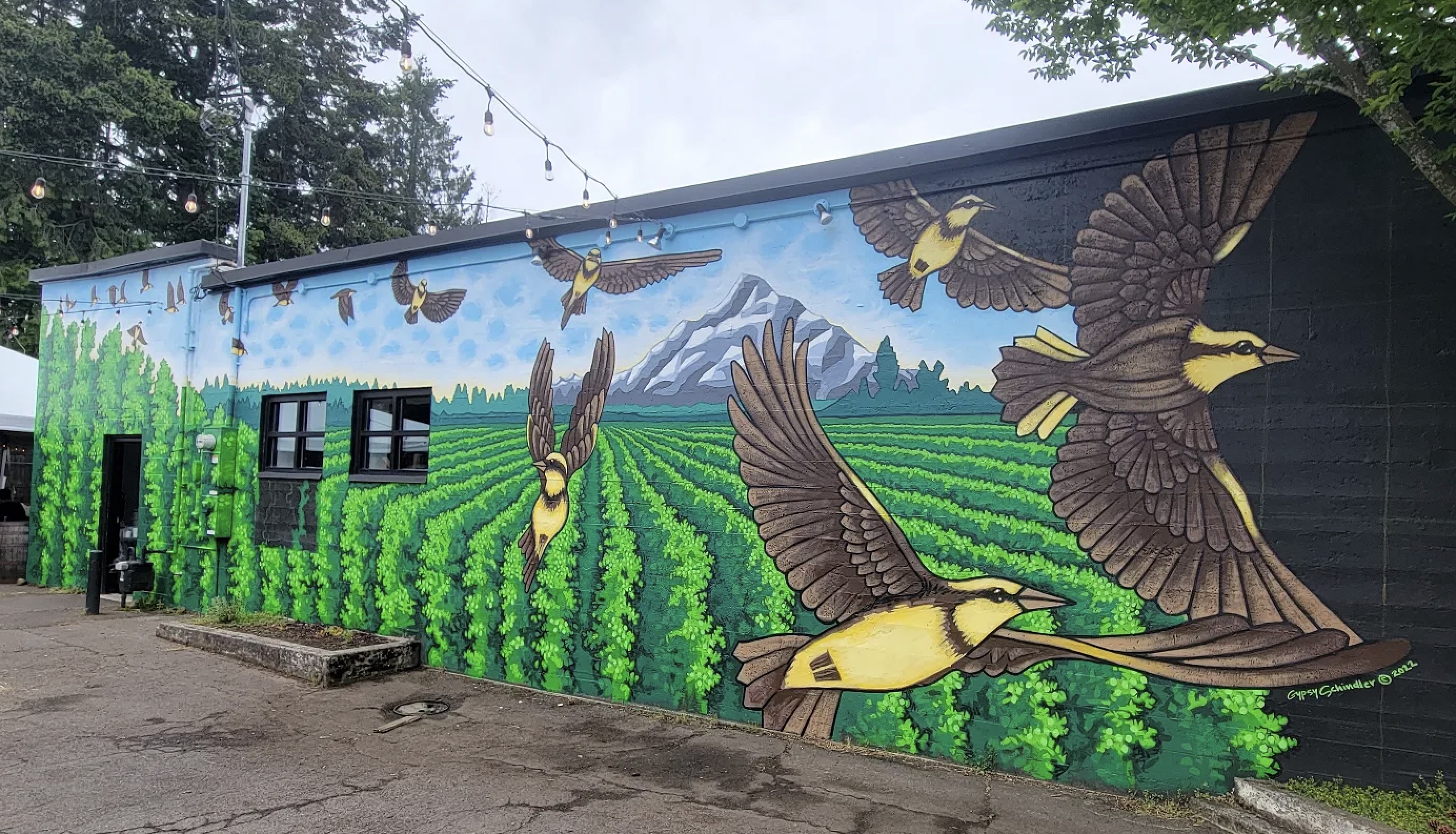 Oakshire Brewing Mural in Portland, OR