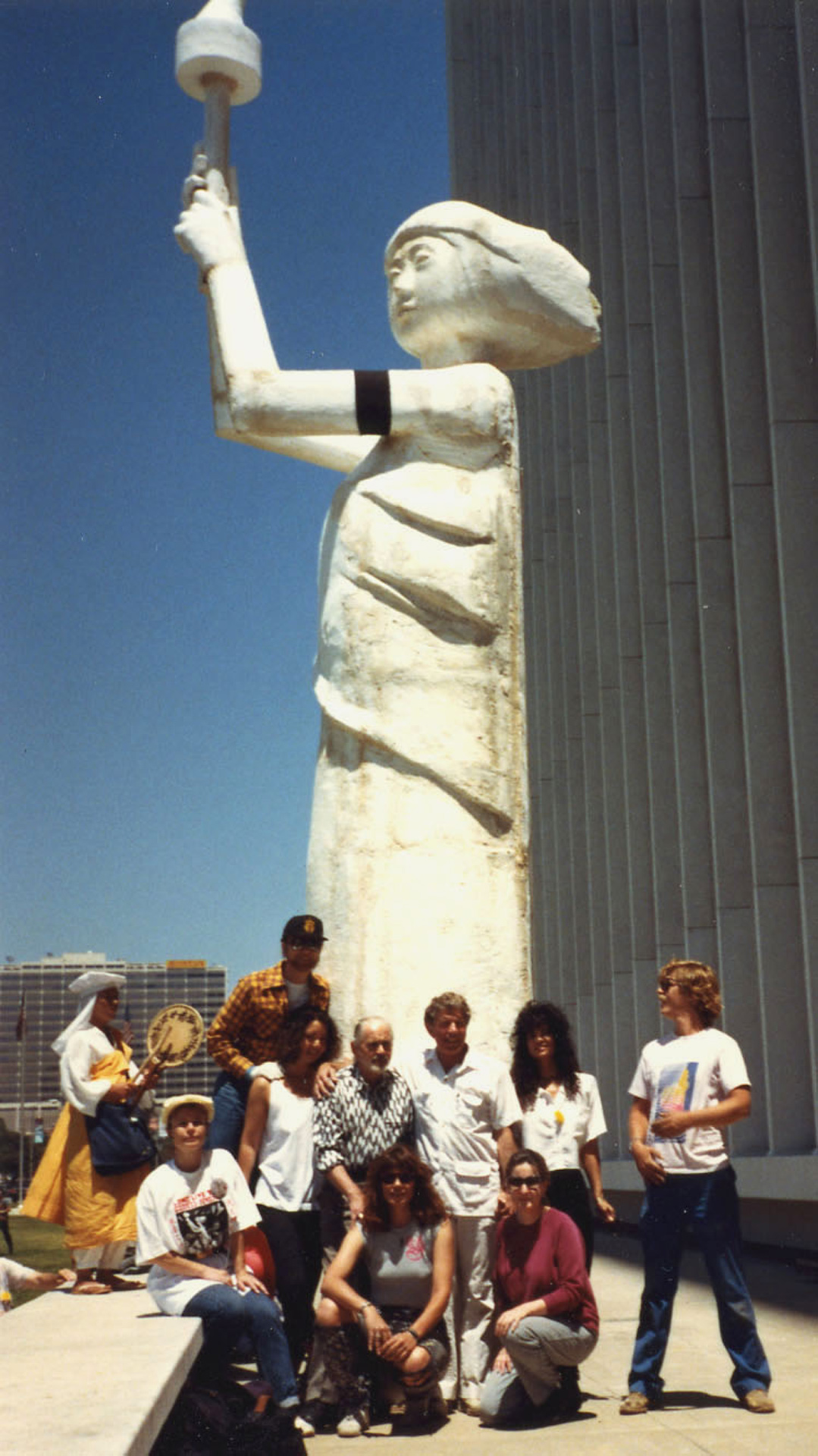 Goddess of Democracy, a replica of the in Los Angeles, CA