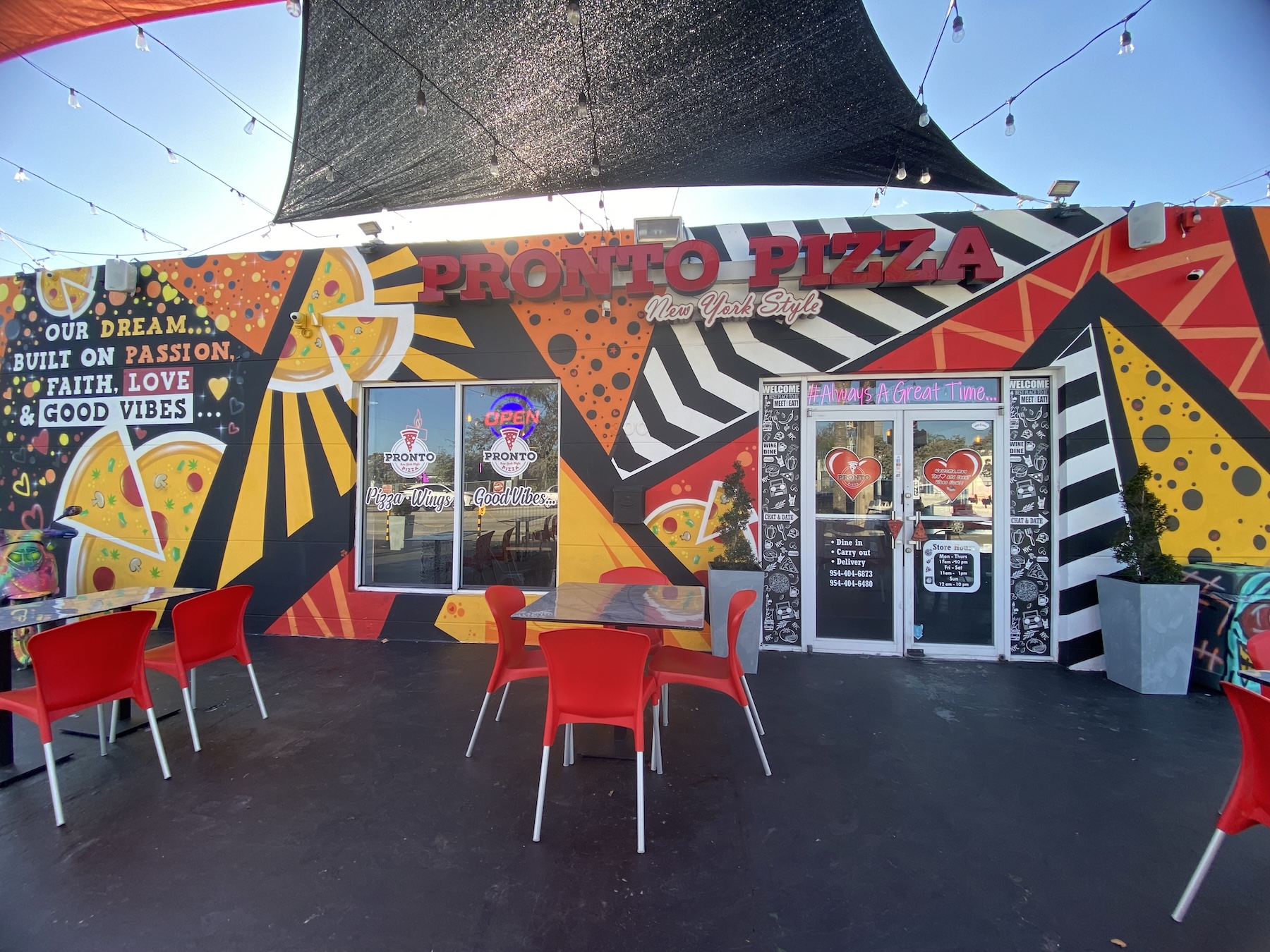 Pronto Pizza in Dania Beach, FL