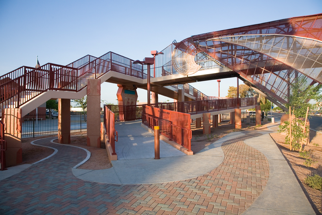 Isaac Pedestrian Bridge in Phoenix, AZ
