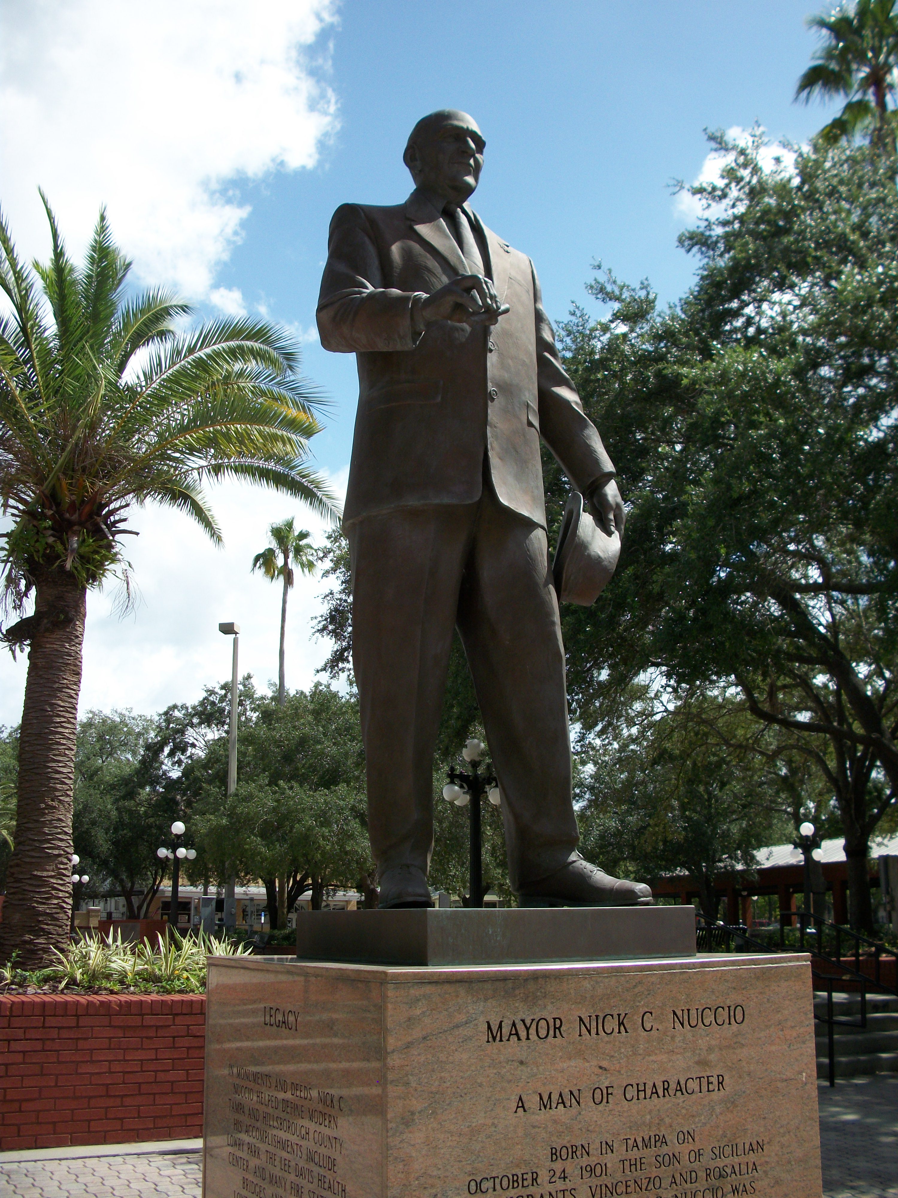 Mayor Nick C. Nuccio in Tampa, FL