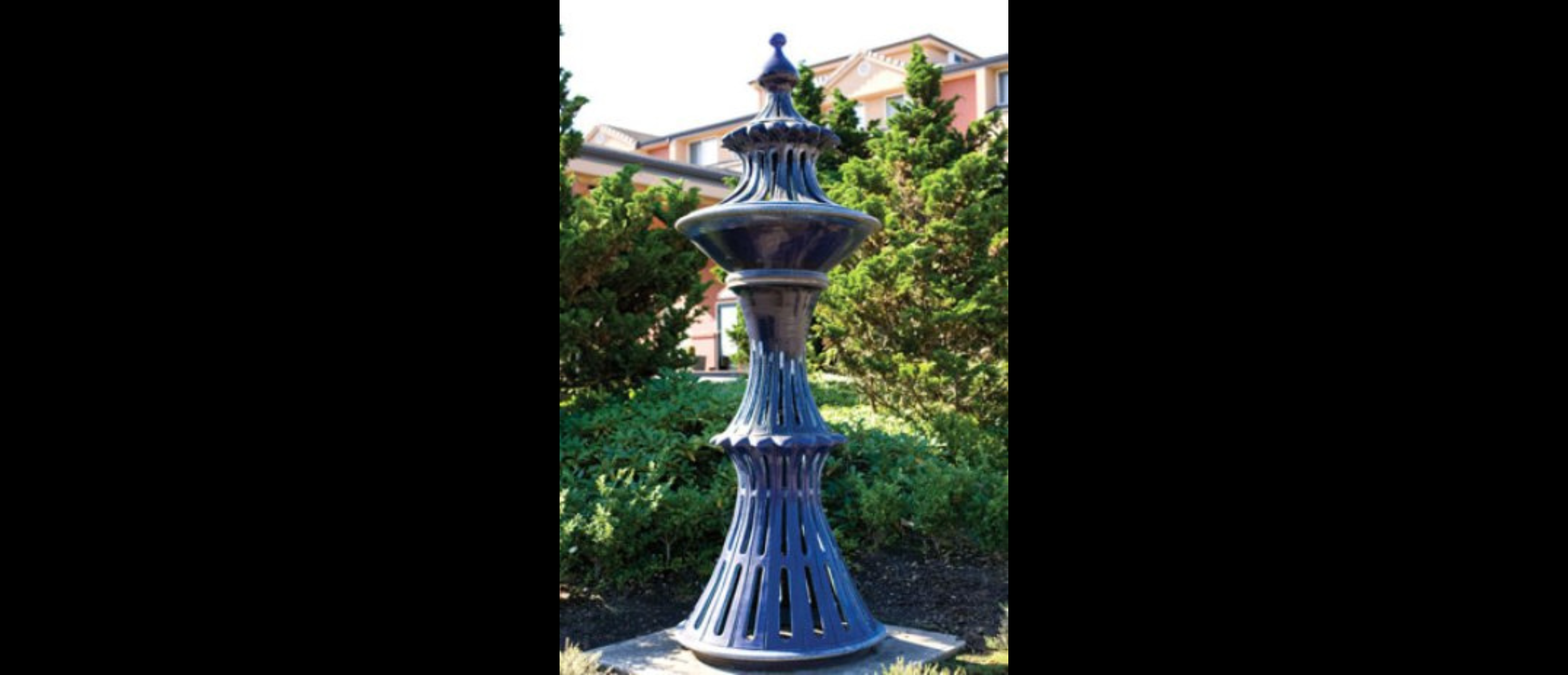 Blue Light Tower in Lake Oswego, OR