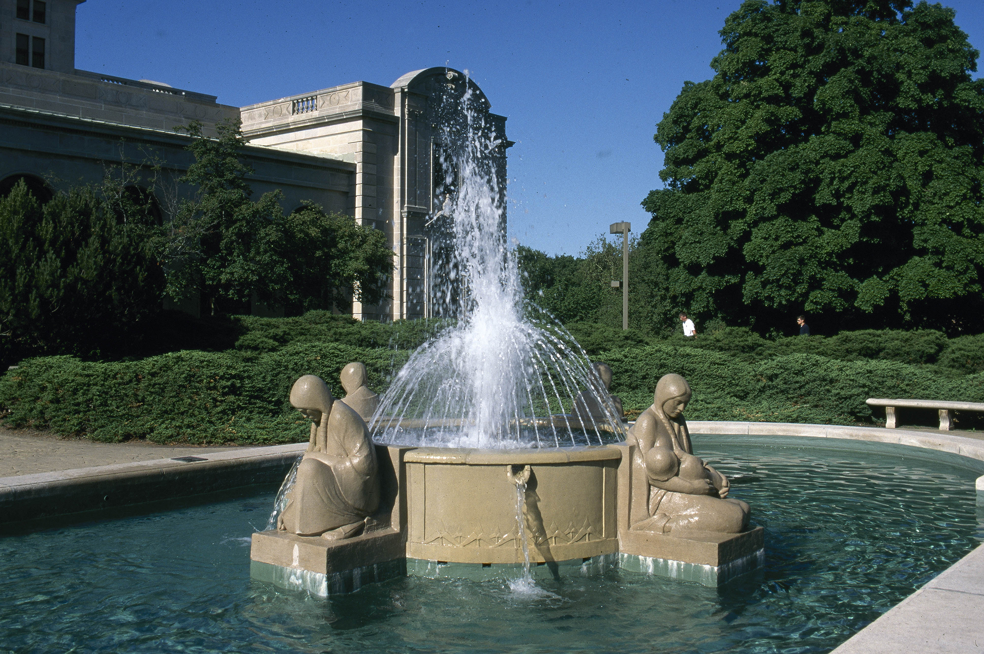 Fountain of the Four Seasons in Ames, IA