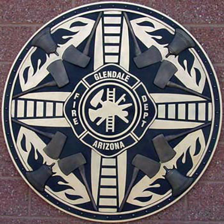 Fire Medallions in Glendale, AZ