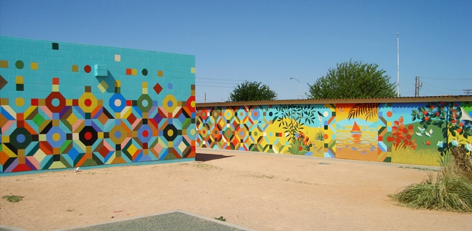 Marble Manor Mural in Las Vegas, NV