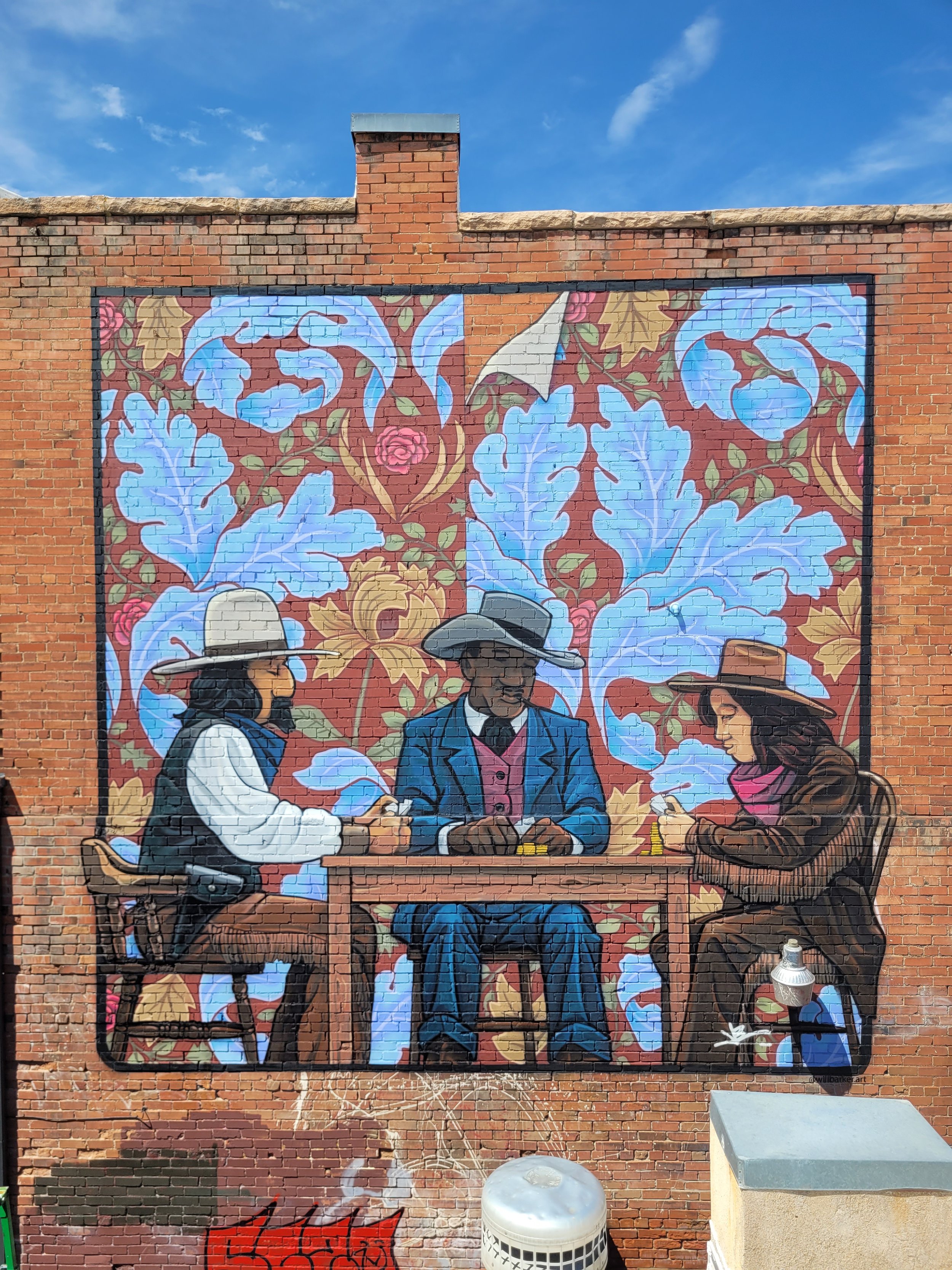 Wild West Saloon Scene in Boulder, CO