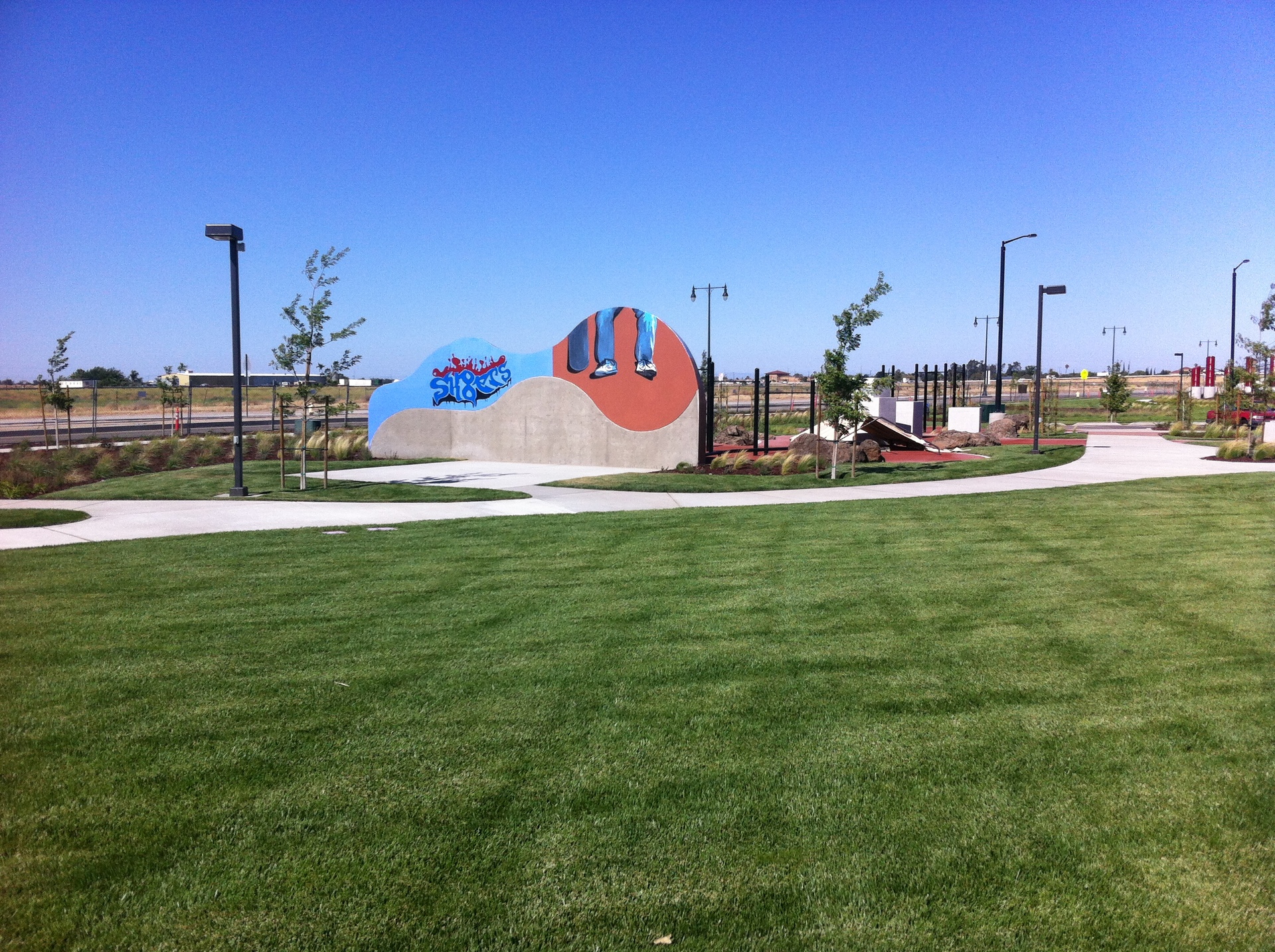 Lathrop Generations Center Skate Board Park in Lathrop, CA