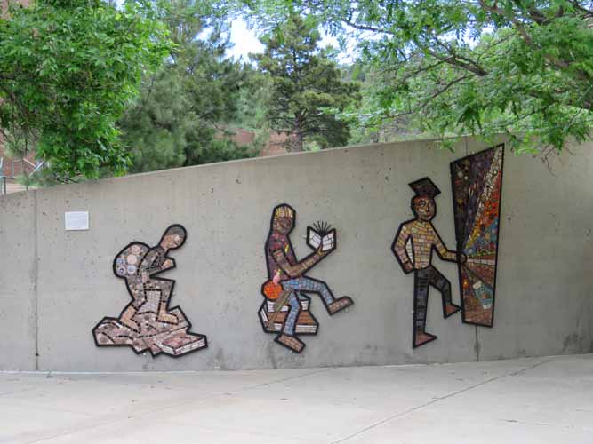 Monument to Military Service in Colorado Springs, CO
