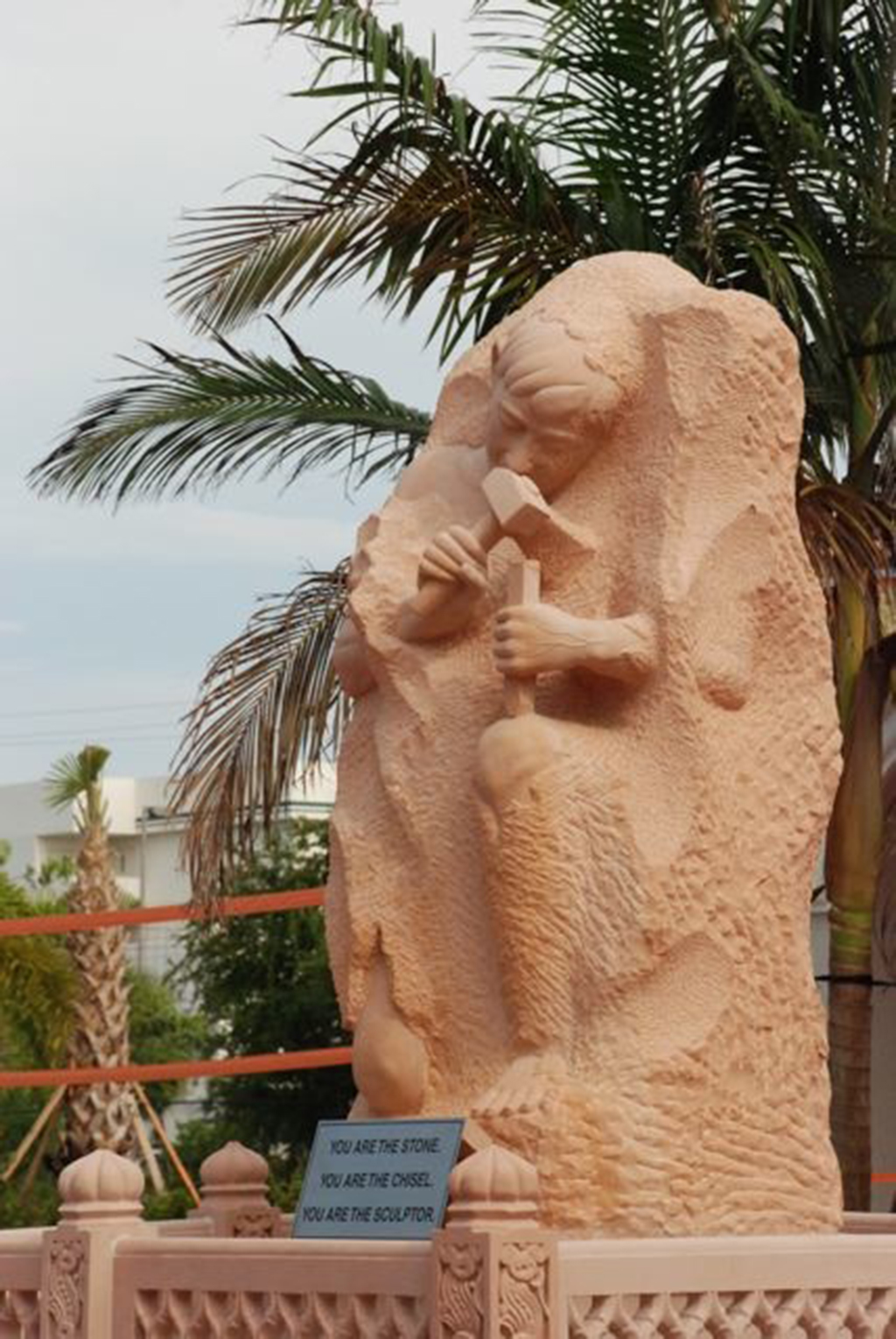 Man with Chisel in Boynton Beach, FL