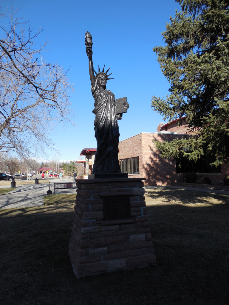 Statue of Liberty, replica in Longmont, CO