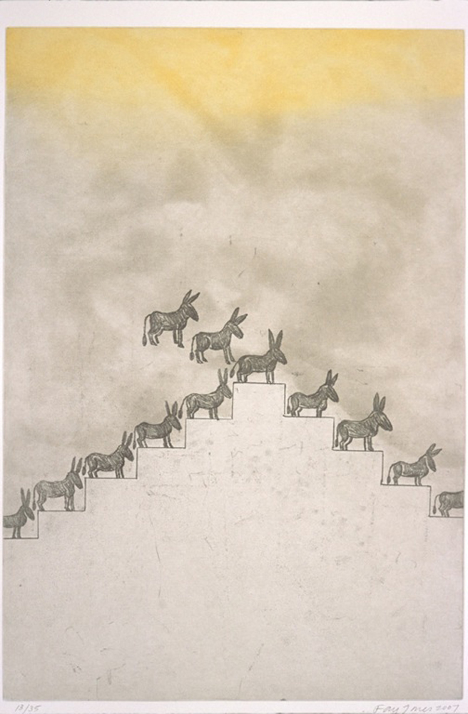 Pyramid of Donkeys in Corvallis, OR