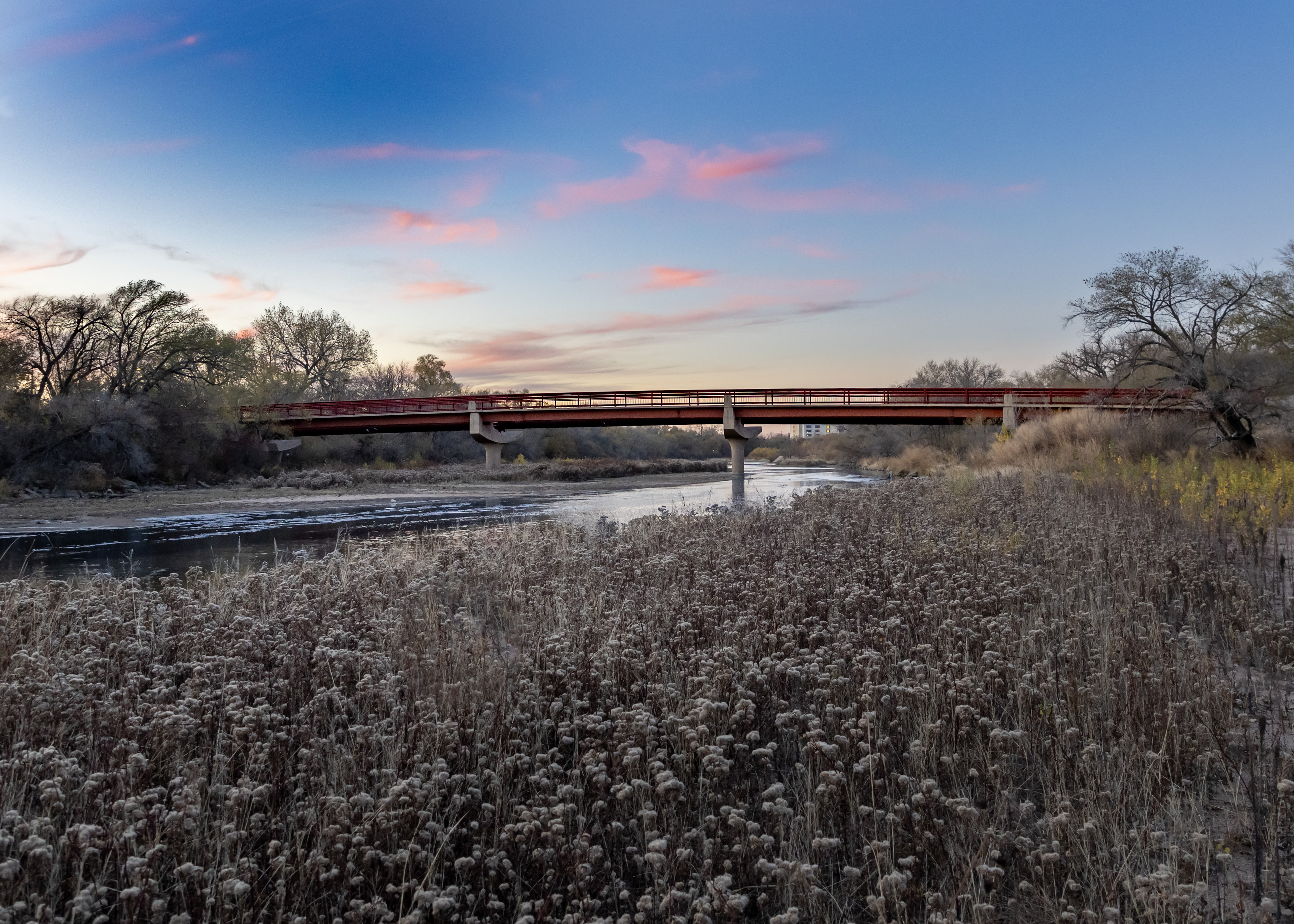 Riverwalk Pedestrian Bridge in Wichita, KS