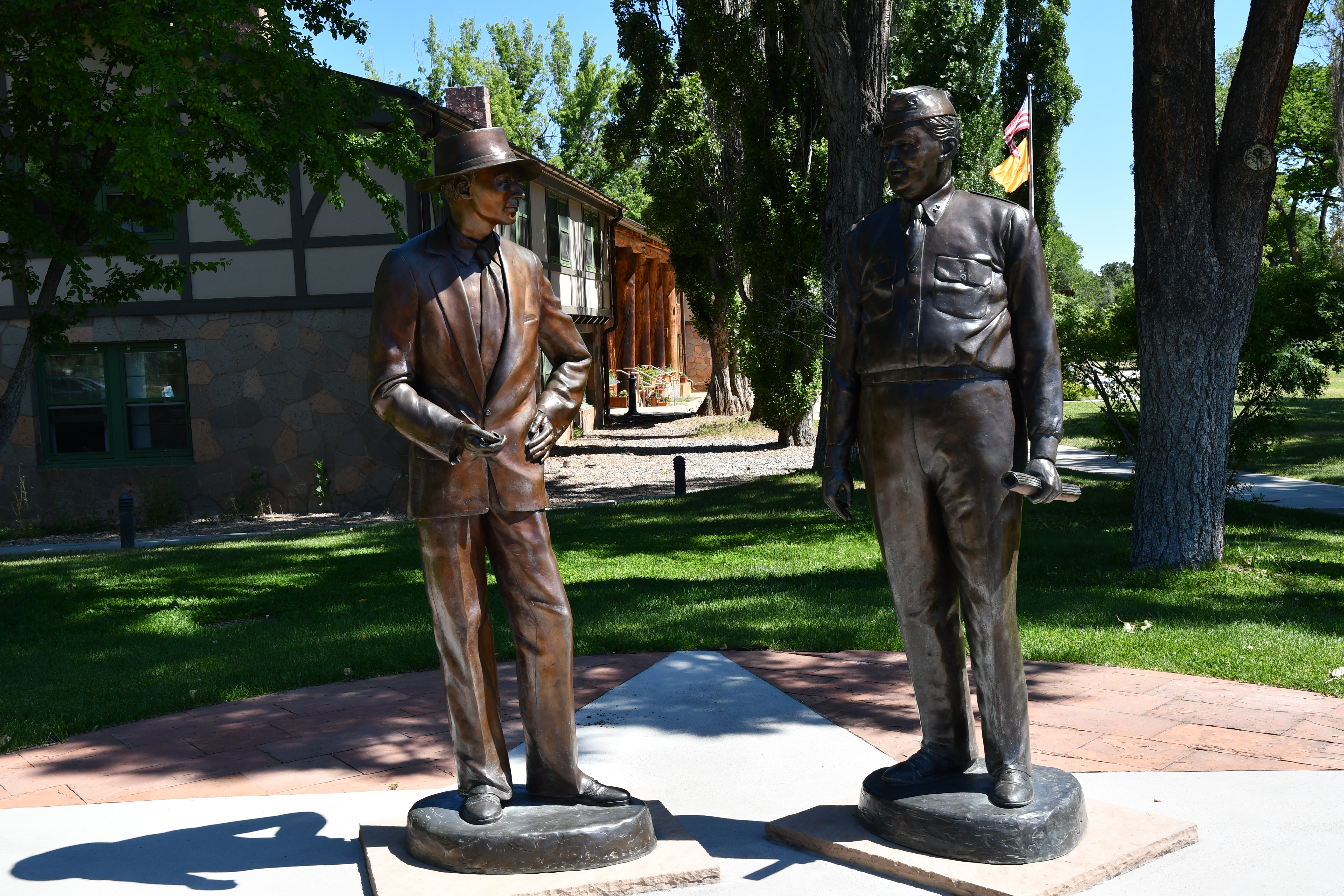 J. Robert Oppenheimer in Los Alamos, NM