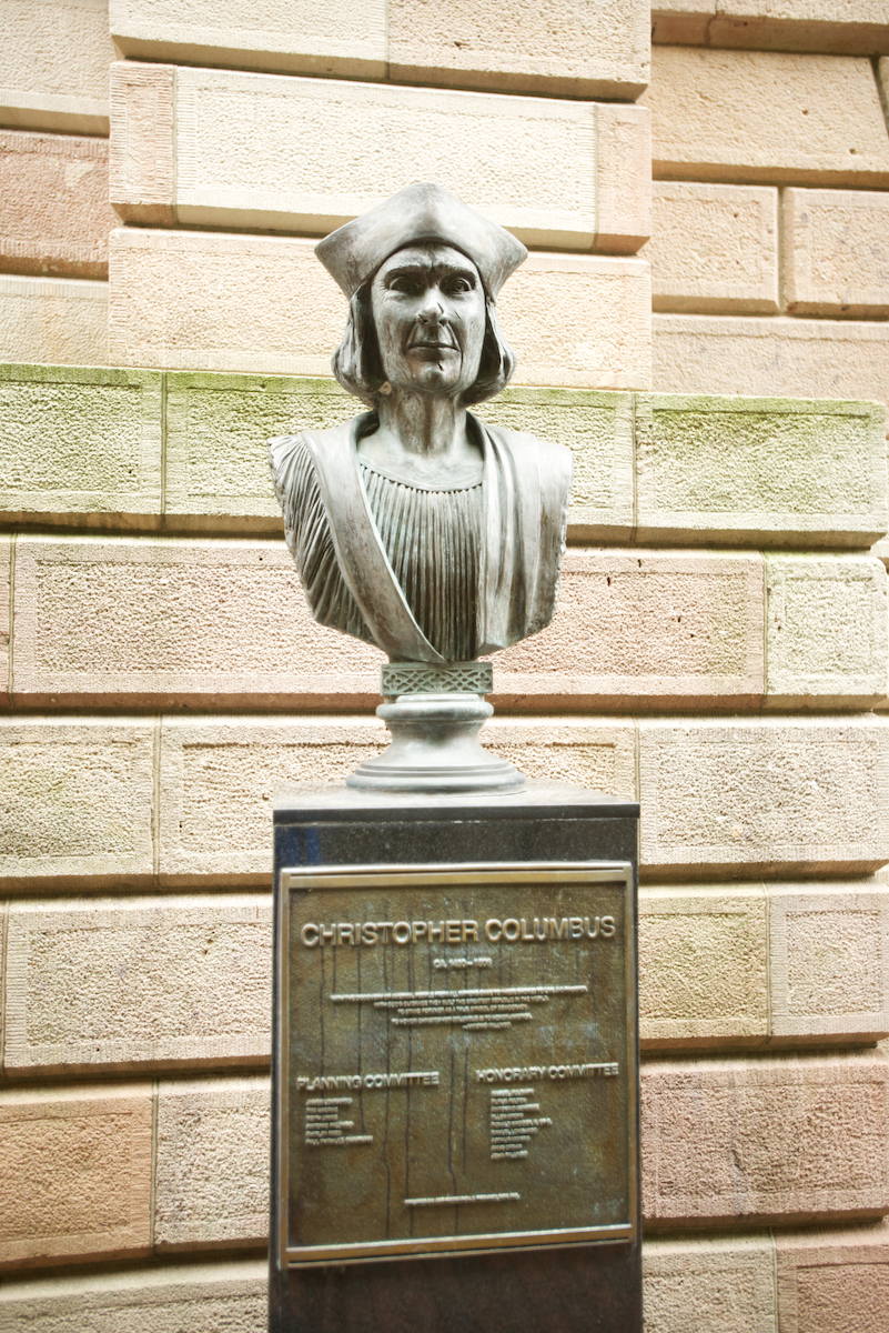 Christopher Columbus Memorial in Lancaster, PA