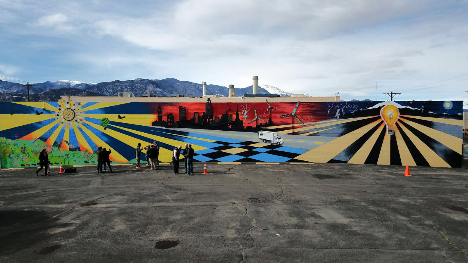 Energy Resource Center Mural in Colorado Springs, CO